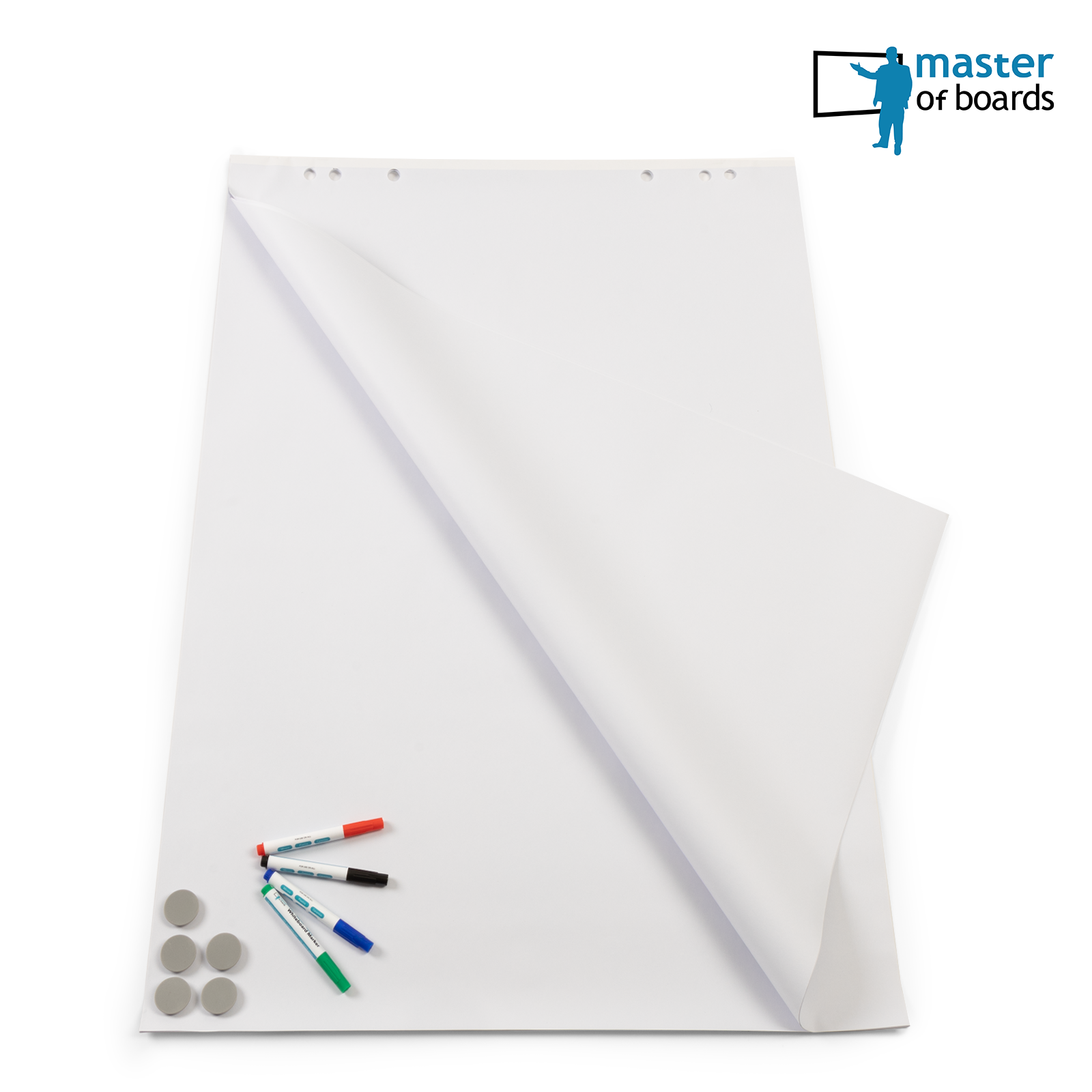 Flipchart accessories set | Master of Boards | Basic equipment for fli