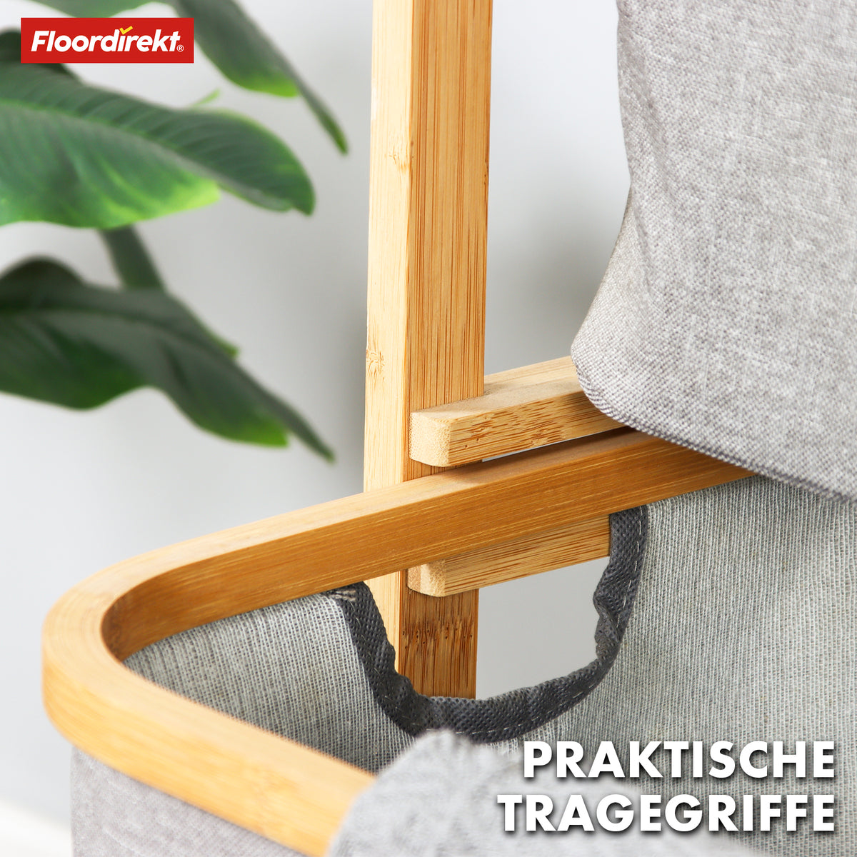 Bamboo laundry basket | Missouri | Stylish, sustainable laundry sorter