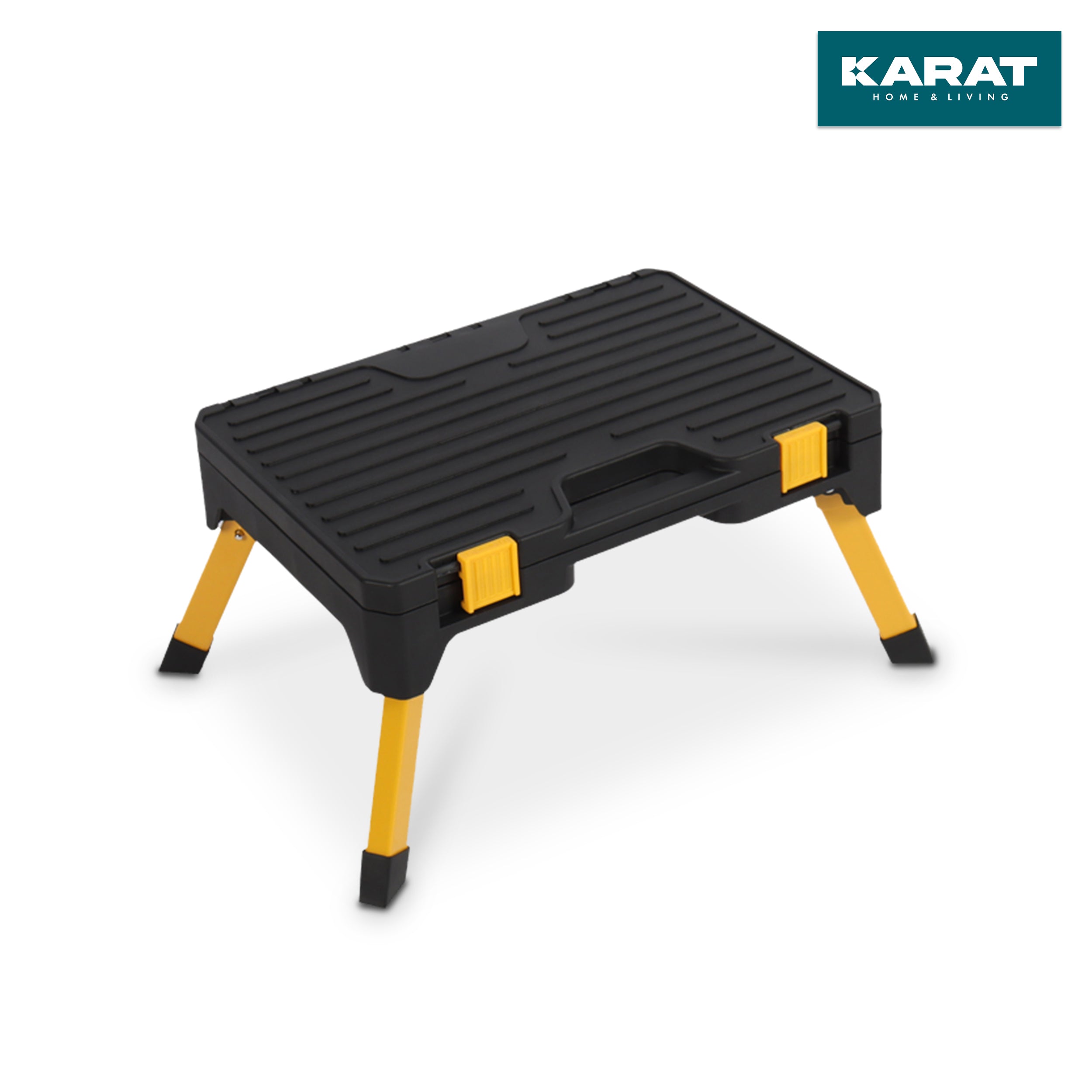 Folding step Barry | Compact 1-step step ladder | Incl. integrated too