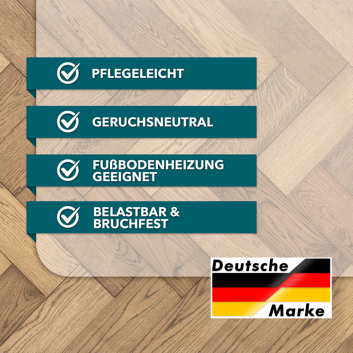 Polycarbonate Chair Mat for Hard Floors | Premium Quality Floor Protec