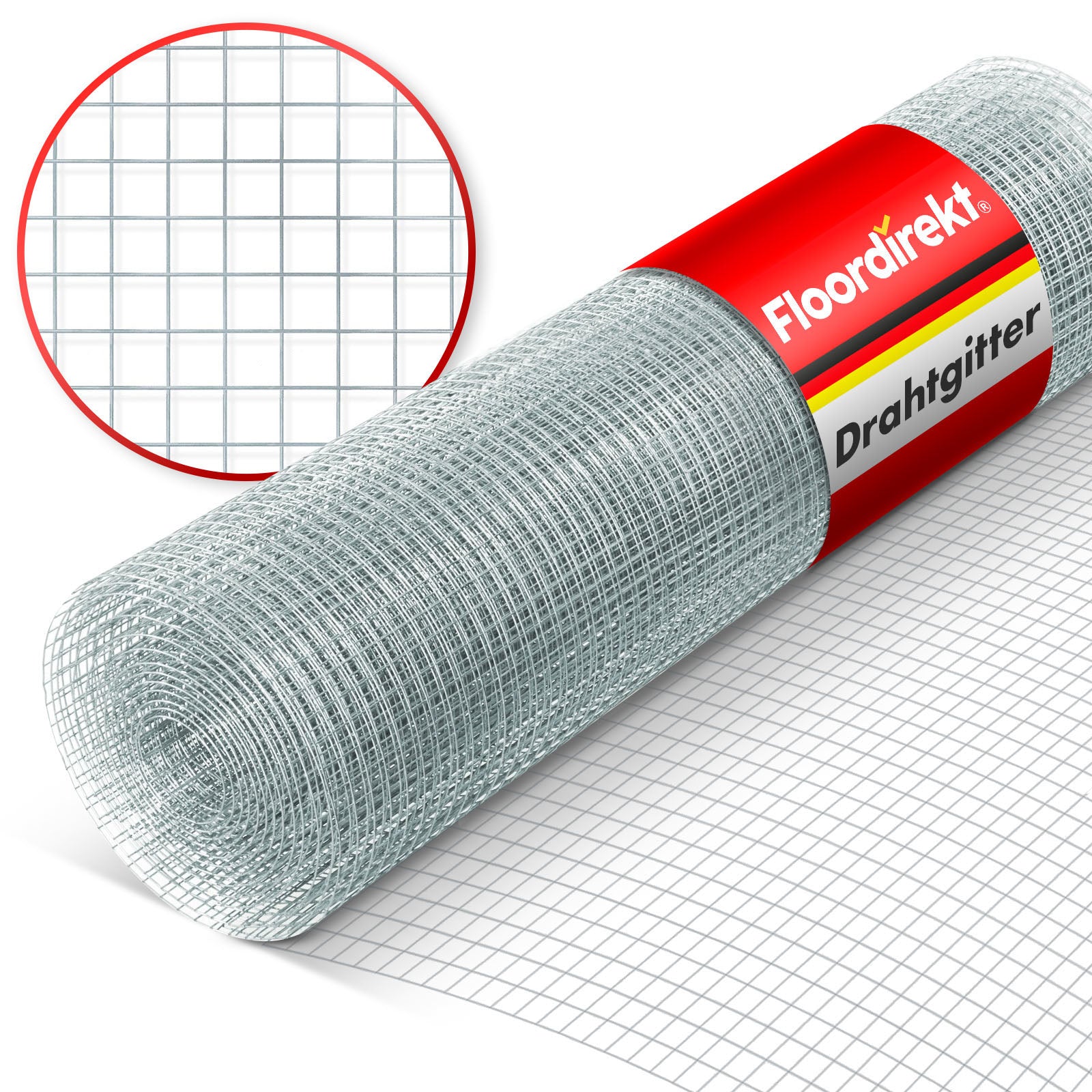 Wire Mesh | Vole Mesh | Galvanised | Mesh Size: 6.3 mm