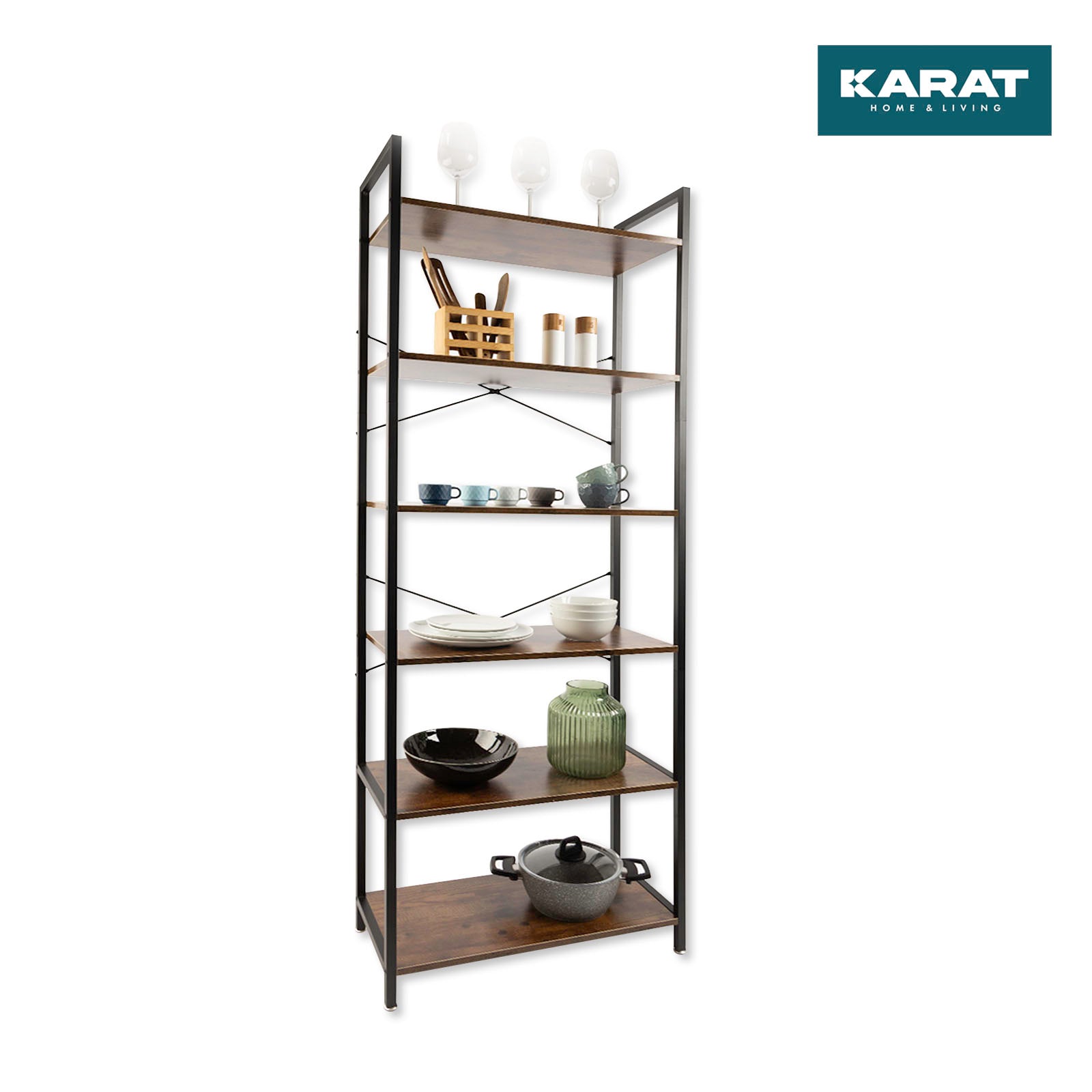 Shelf Boston | Upright Shelf | Versatile | With 6 levels | Various siz
