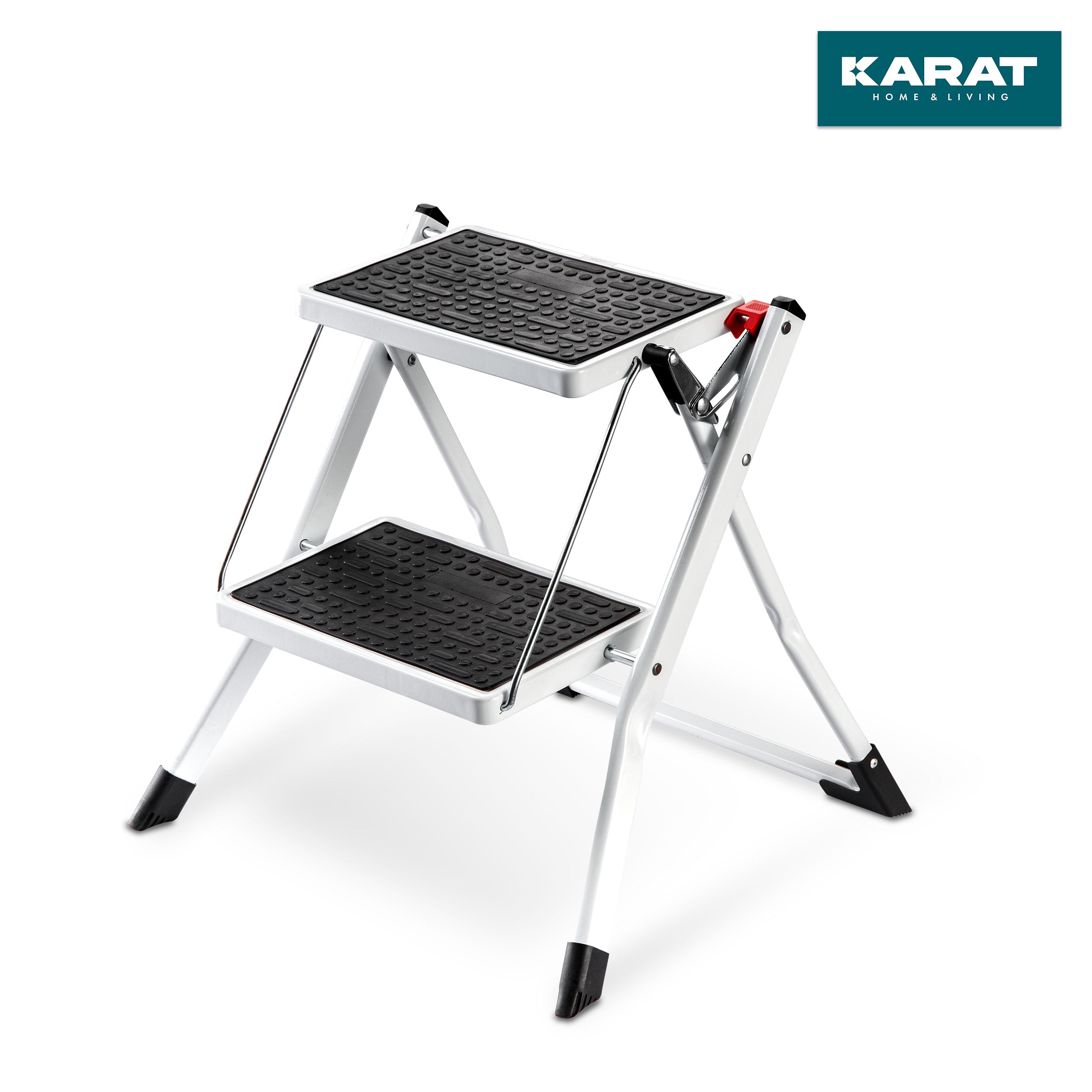 Folding step Rio | Light & compact step ladder | Non-slip tread | Load