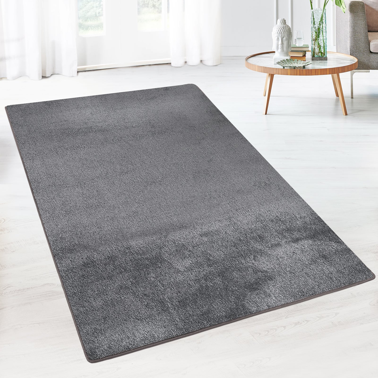 Velour Carpet Runner Rug | Sundae | Fluffy Area Rug | Customised Size