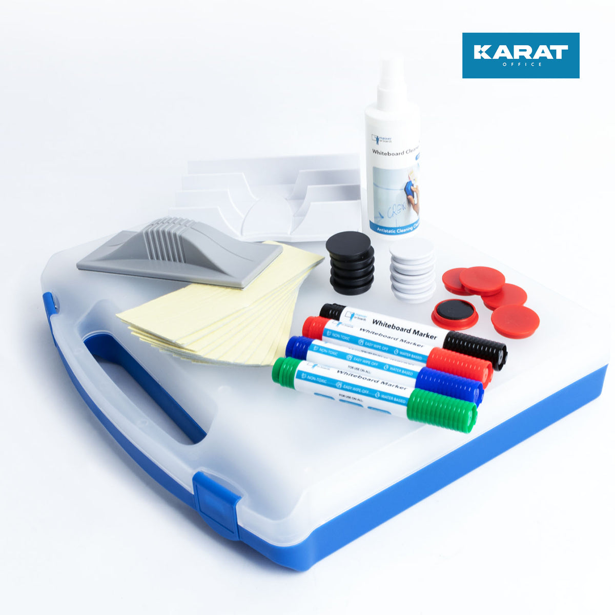 Whiteboard accessories set | Basic equipment for whiteboards | In prac ...