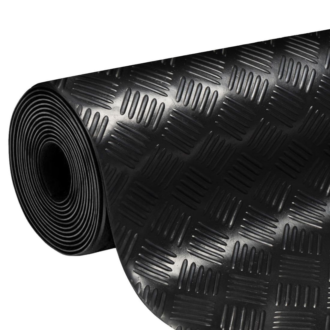 Rubber Matting | Checker Plate | Thickness: 3 mm | Rubber Flooring Rol