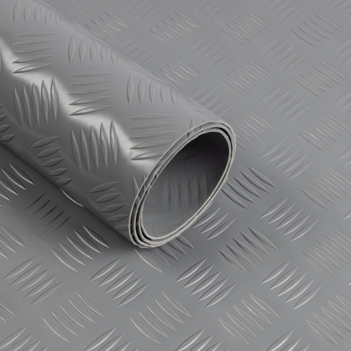 PVC Vinyl Flooring | Checker Plate | Various Colours | Thickness: 2 mm