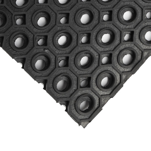 Heavy Duty Rubber Ring Rubber Mat (Octo Roll) | for Outdoor and Entran ...