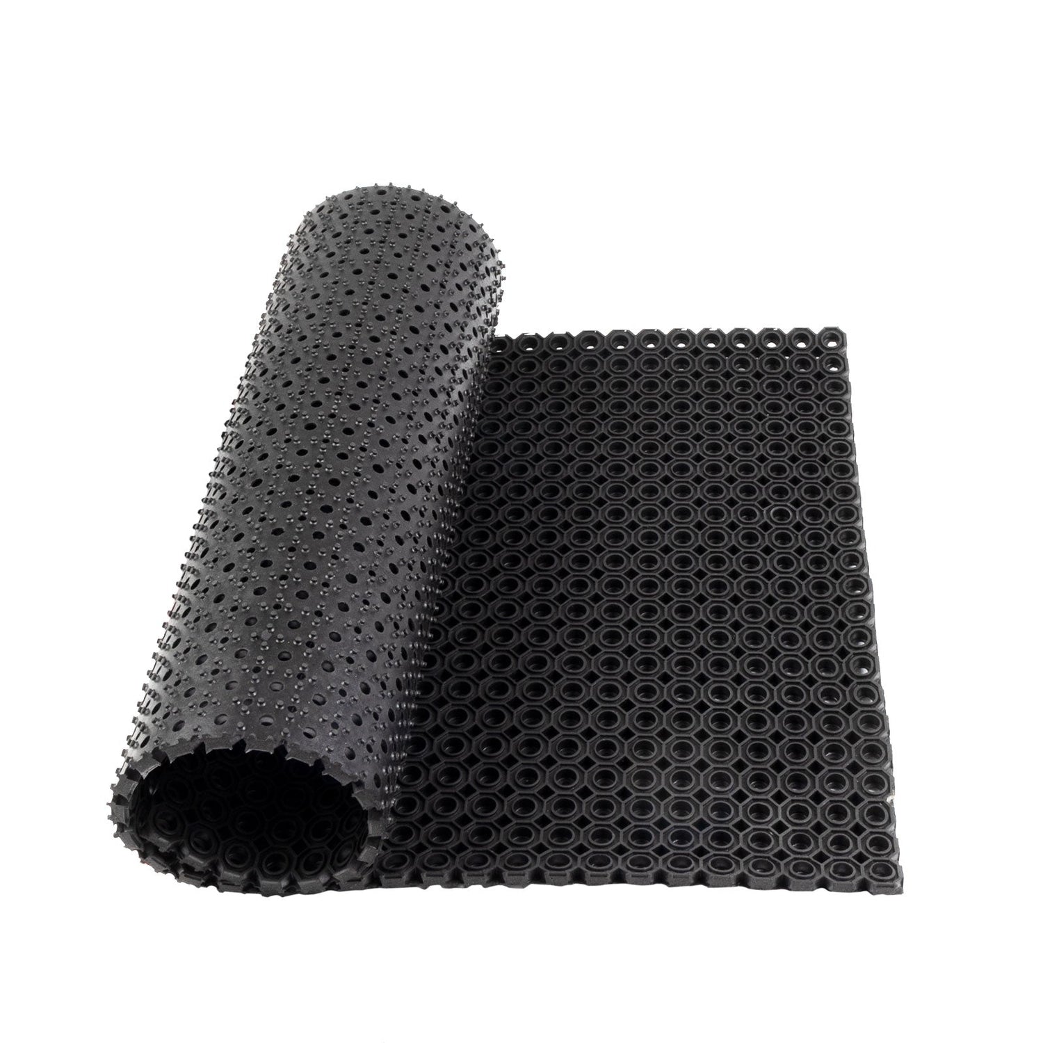 Heavy Duty Rubber Ring Rubber Mat (Octo Roll) | for Outdoor and Entran