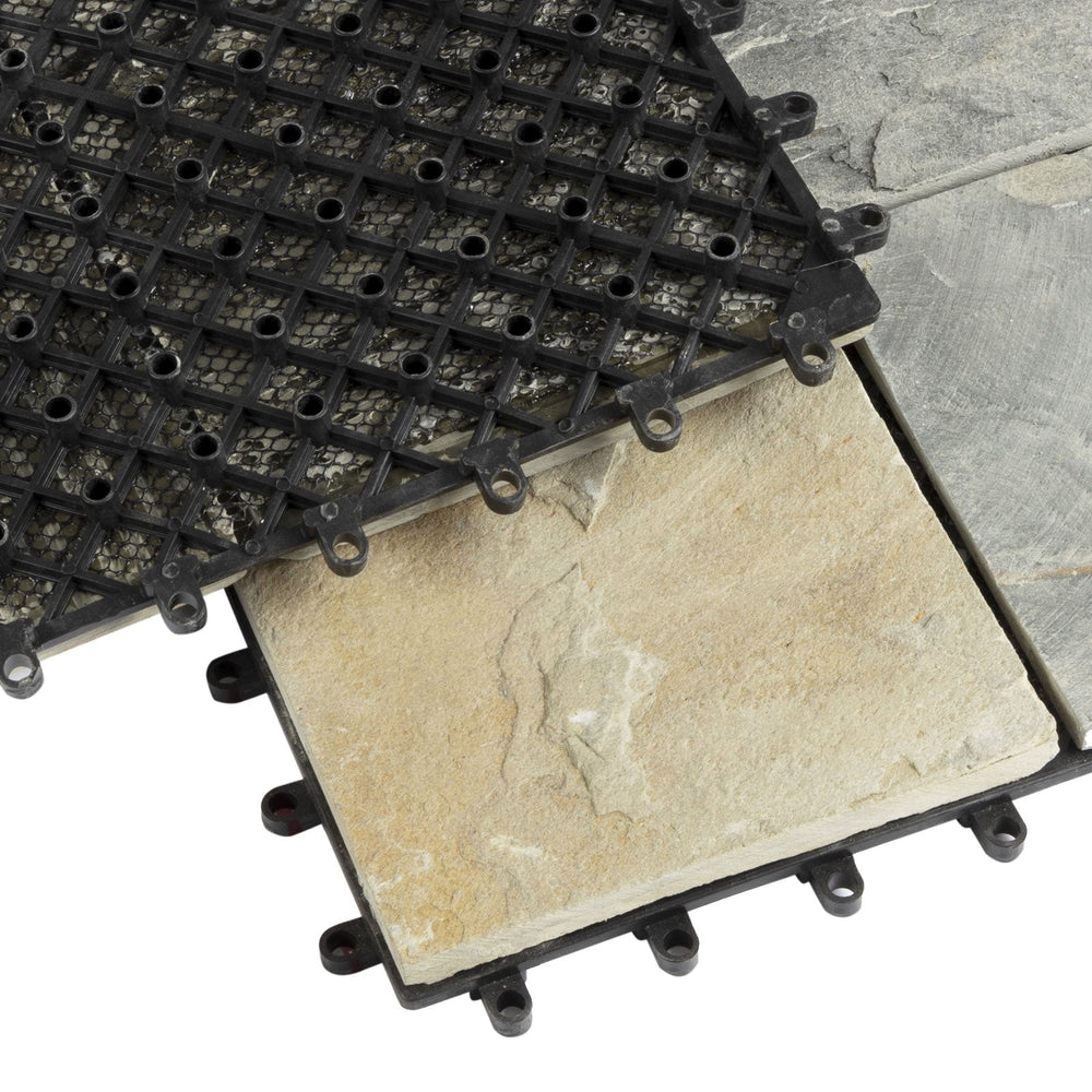 Decking Tiles | Interlocking Patio Flooring | Classic | Natural Stone
