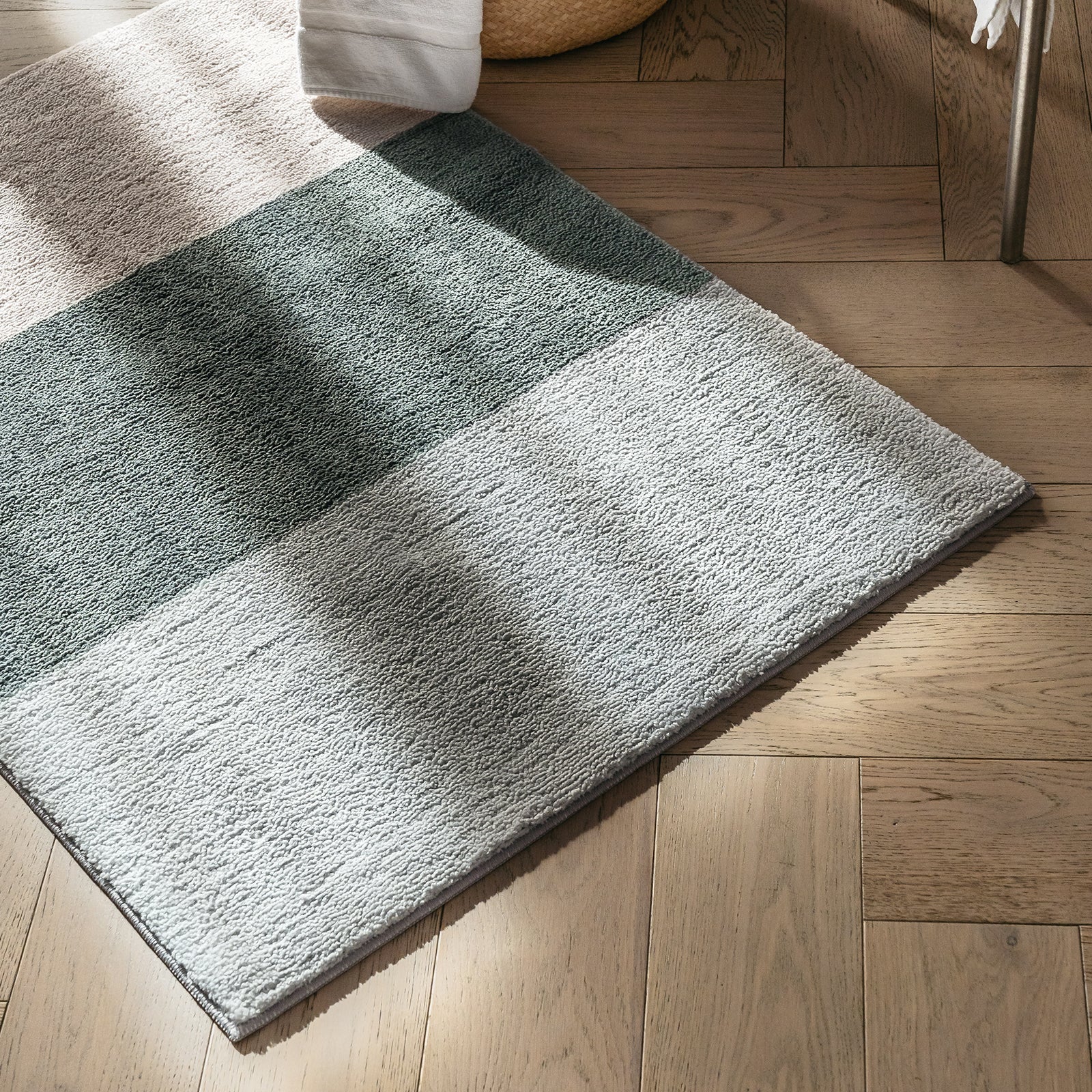 Bath Mat Carpet Rug | Horizont | Modern Bath Mat Design | Anti-slip Ba
