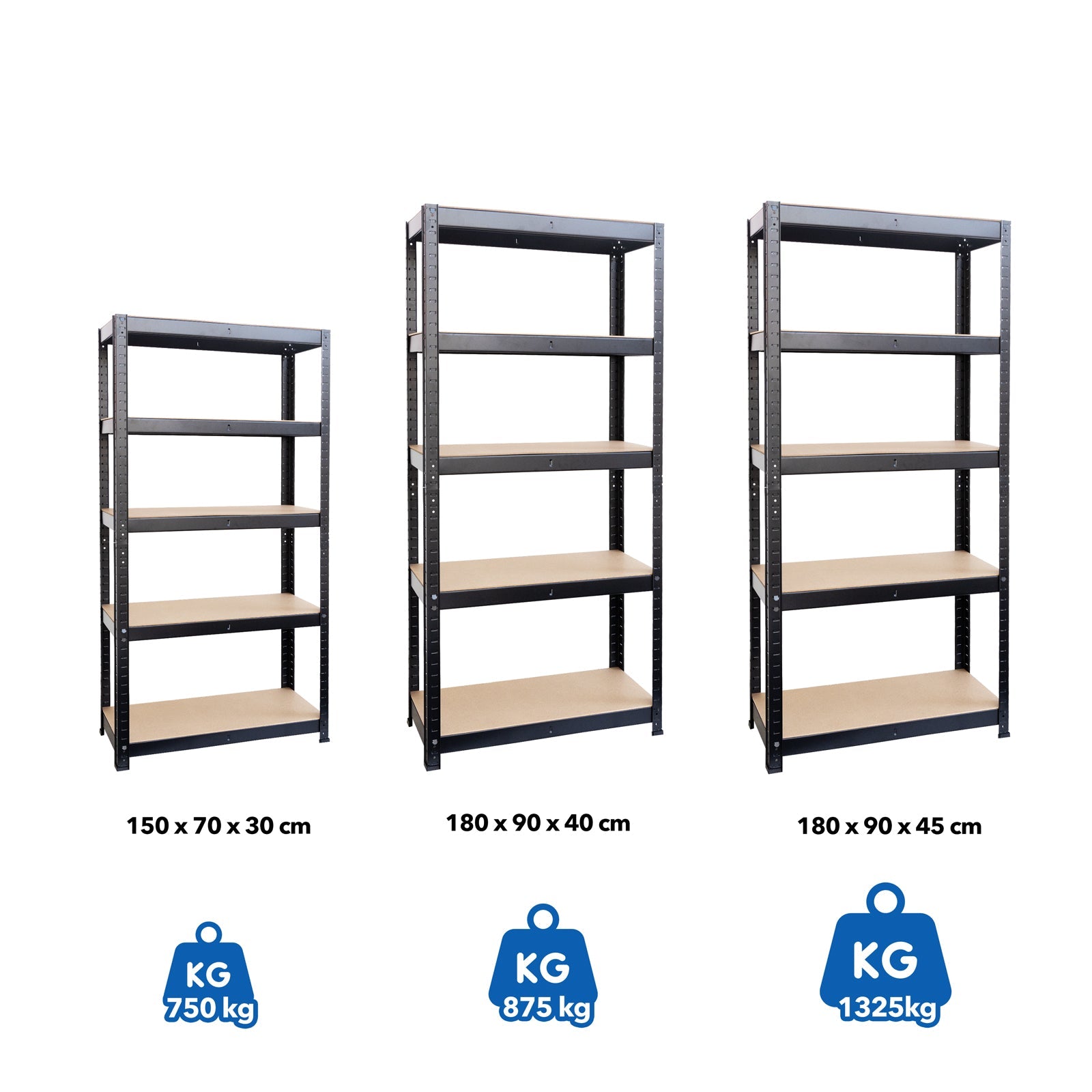 Heavy Duty Shelving Rack | Load Capacity up to 1325 kg. — Floordirekt UK