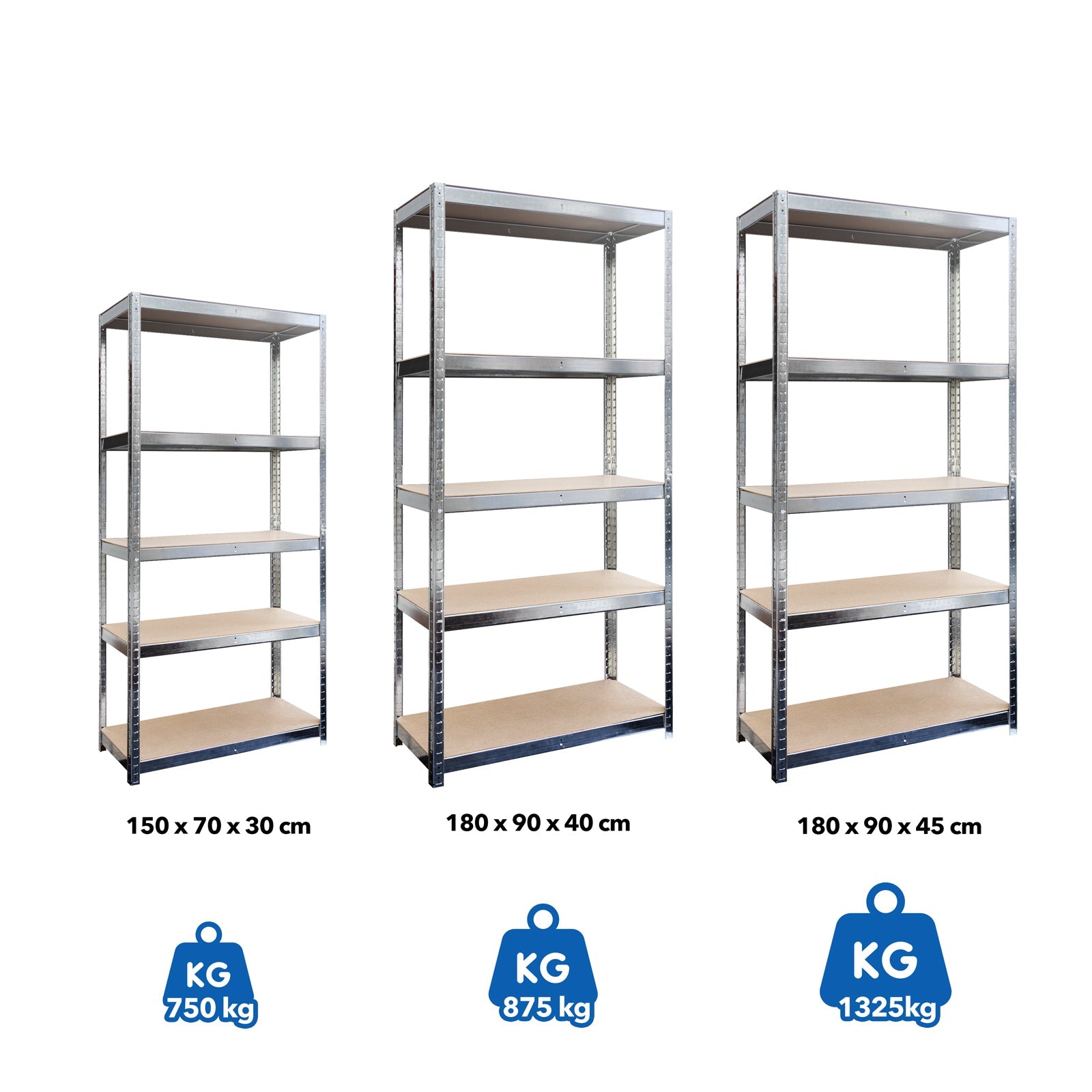 Heavy Duty Shelving Rack | Load Capacity up to 1325 kg. — Floordirekt UK