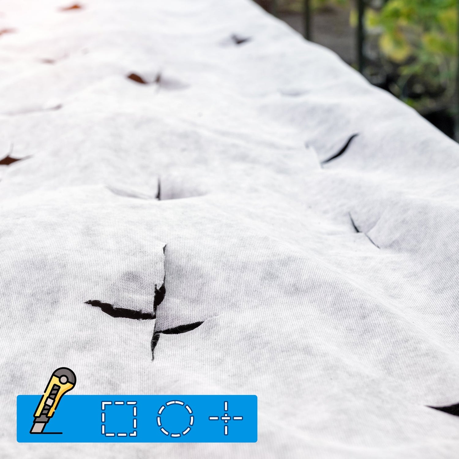 Weed Control Membrane | Ground Fleece | White | up to 150 g/m² | Versa