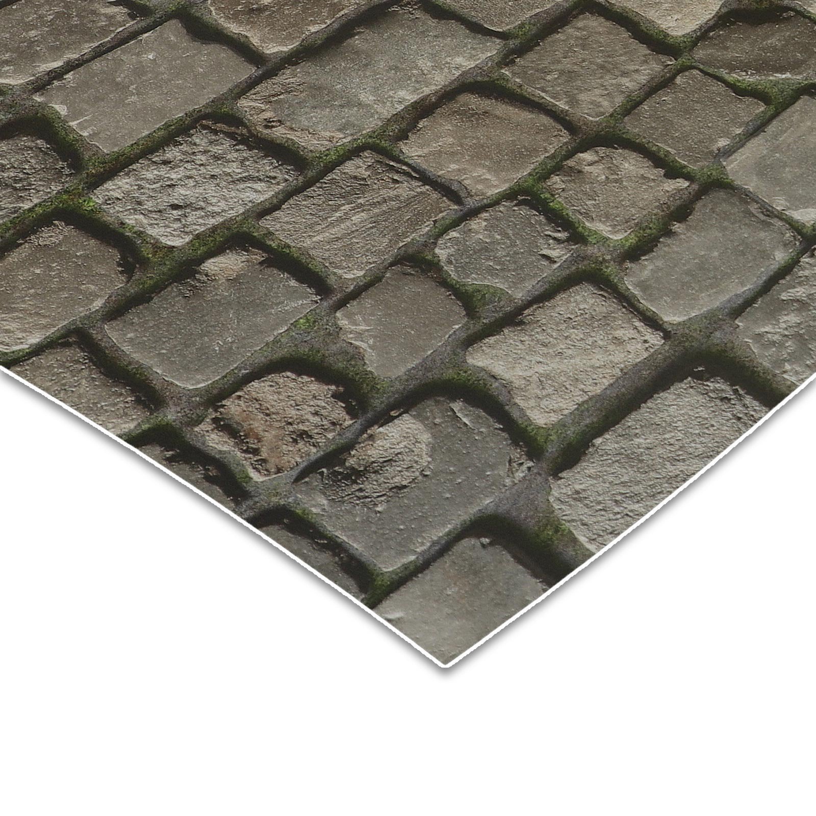 3D CV Cushioned Vinyl Flooring | Cobble | Extra Scratch Resistant PVC