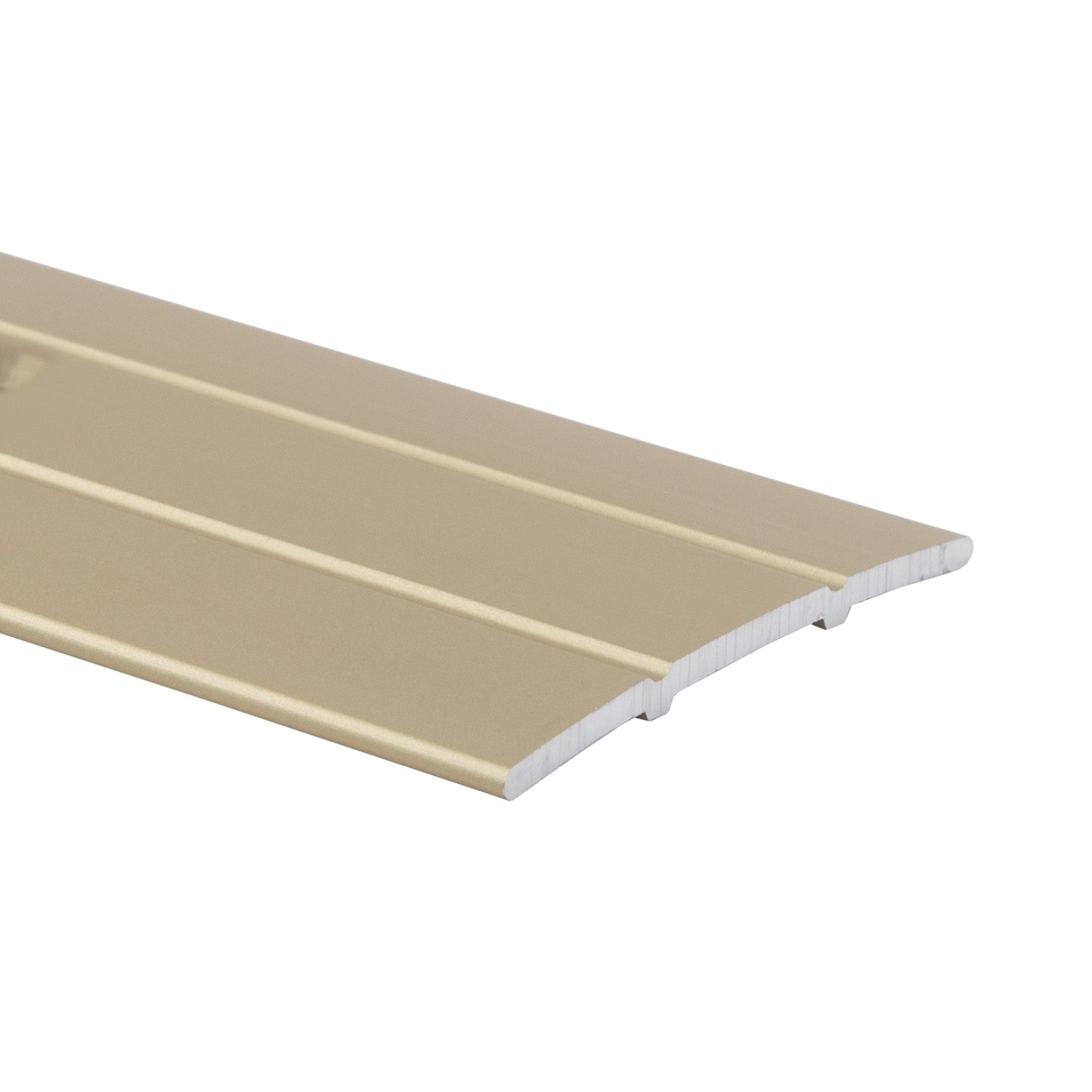 Aluminium Transition Profile | 38 mm | Pre-drilled or Self-adhesive ...