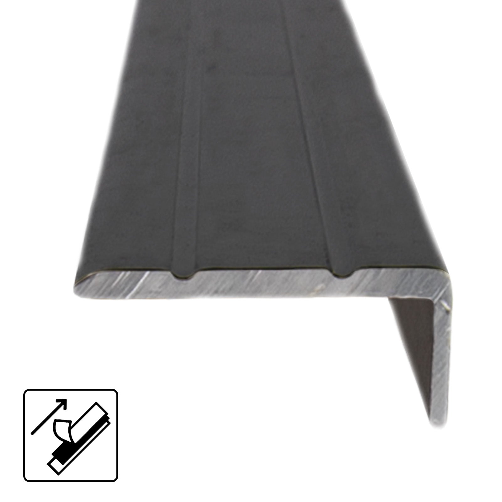Edging Profile | For Steps, Stairs & Landings | Aluminium | 24.5 x 10 ...