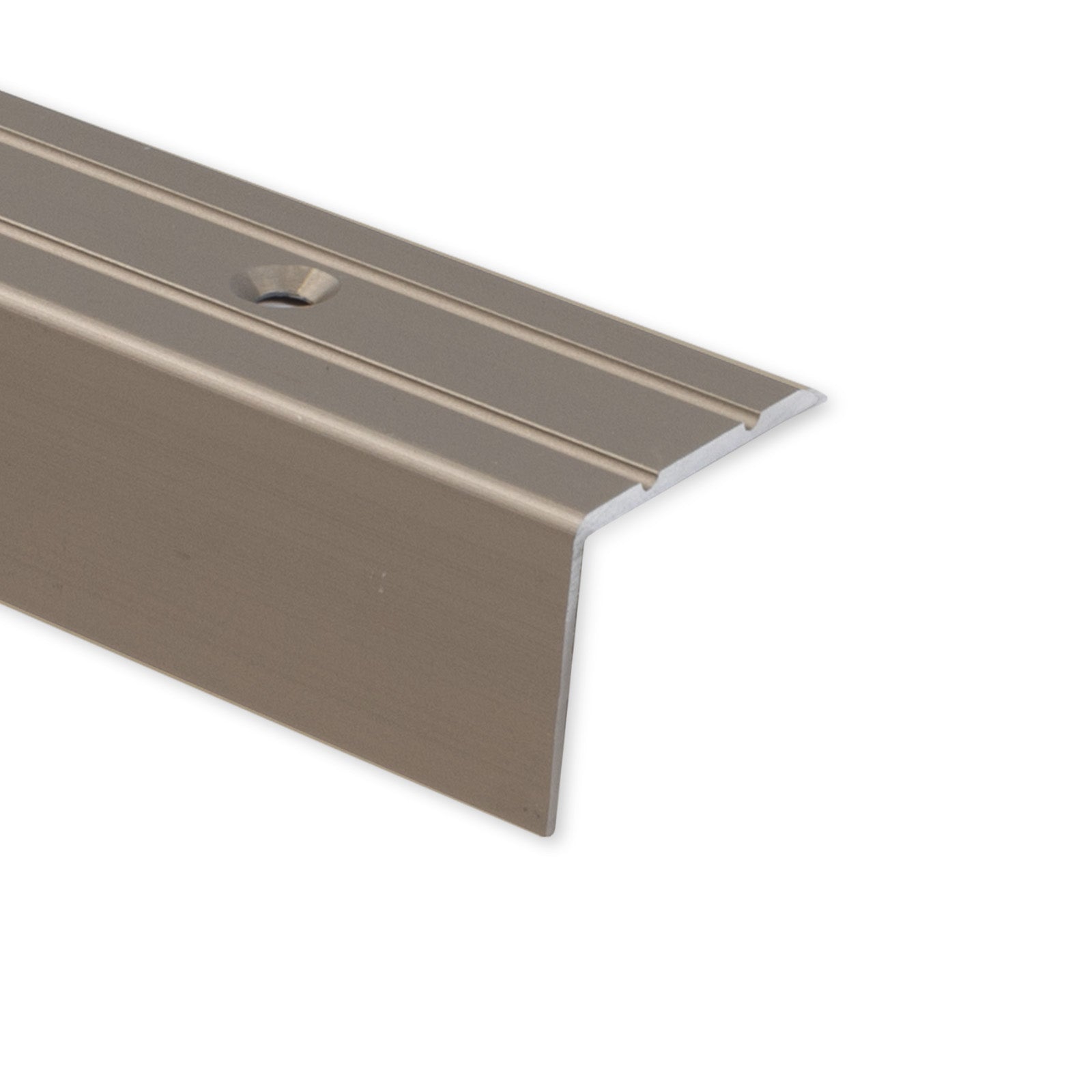 Stair Edge Profiles | For Stair Treads & Landings | Aluminium | 24.5 x ...