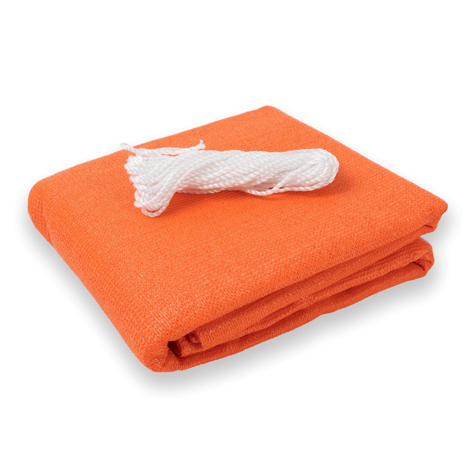 Balcony Privacy Screen | Casa Pura® | Plain | Orange | 90 x 500 cm