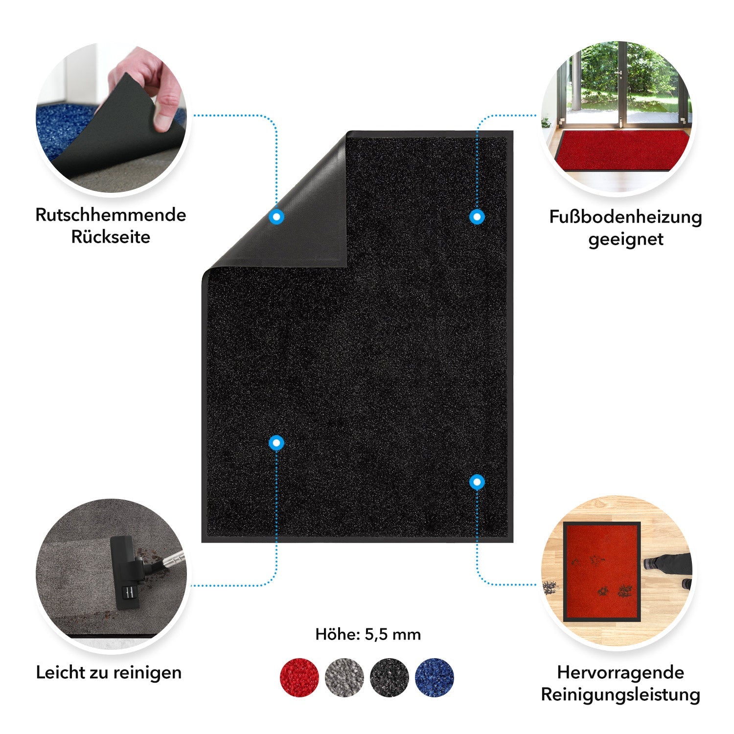 Dirt Trapper Entrance Mat | Flash | Doormat & Runner For Entrance Area ...