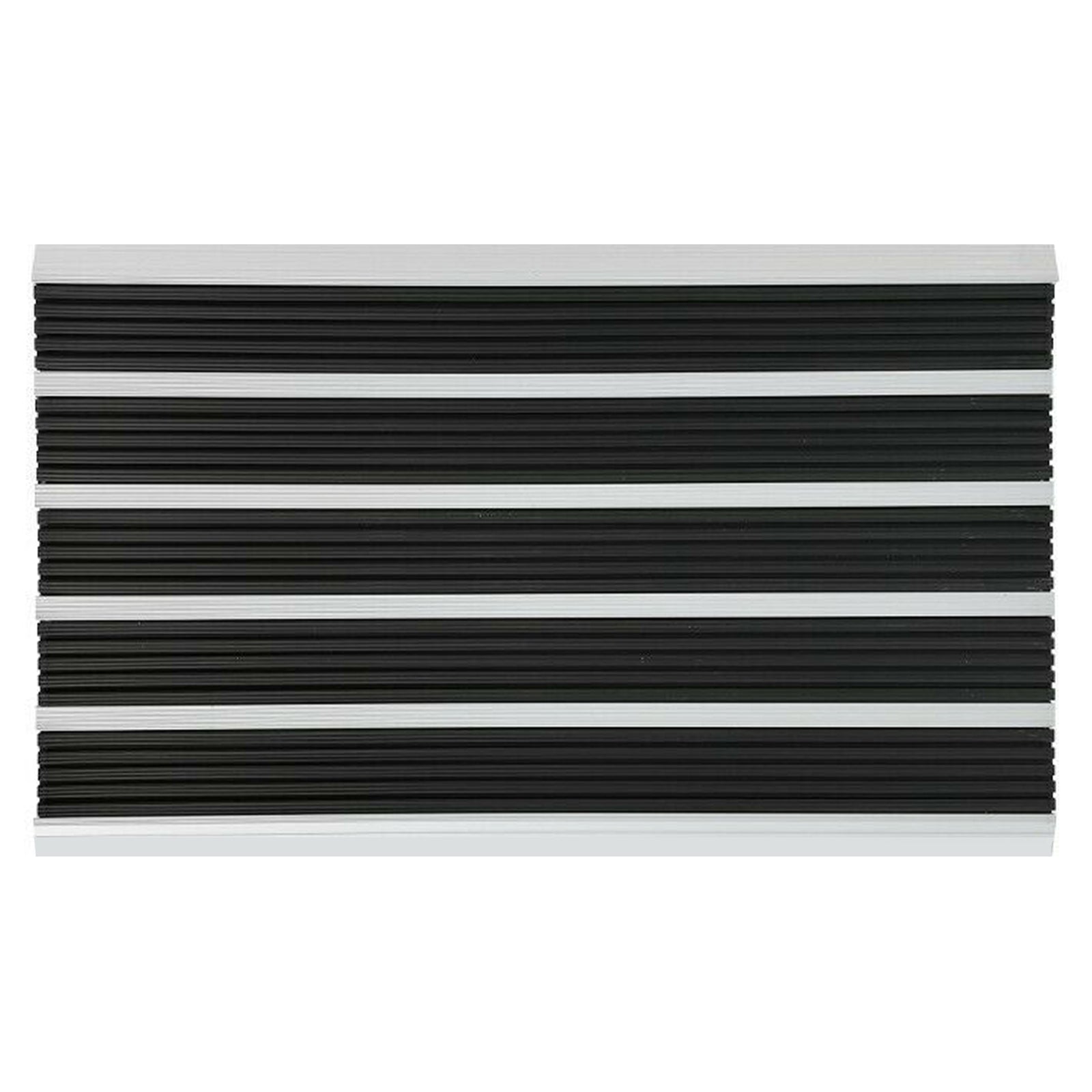 Premium Door Mat | Rubber Slatted Entrance Matting | Double Mat