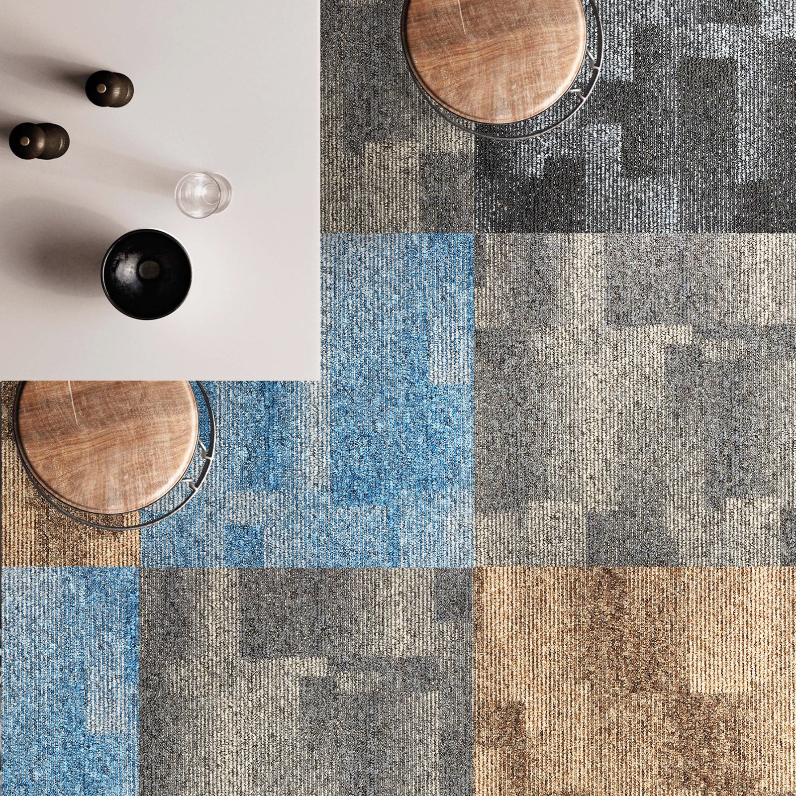 Carpet Tiles Santo | 50 x 50 cm | Easy Install