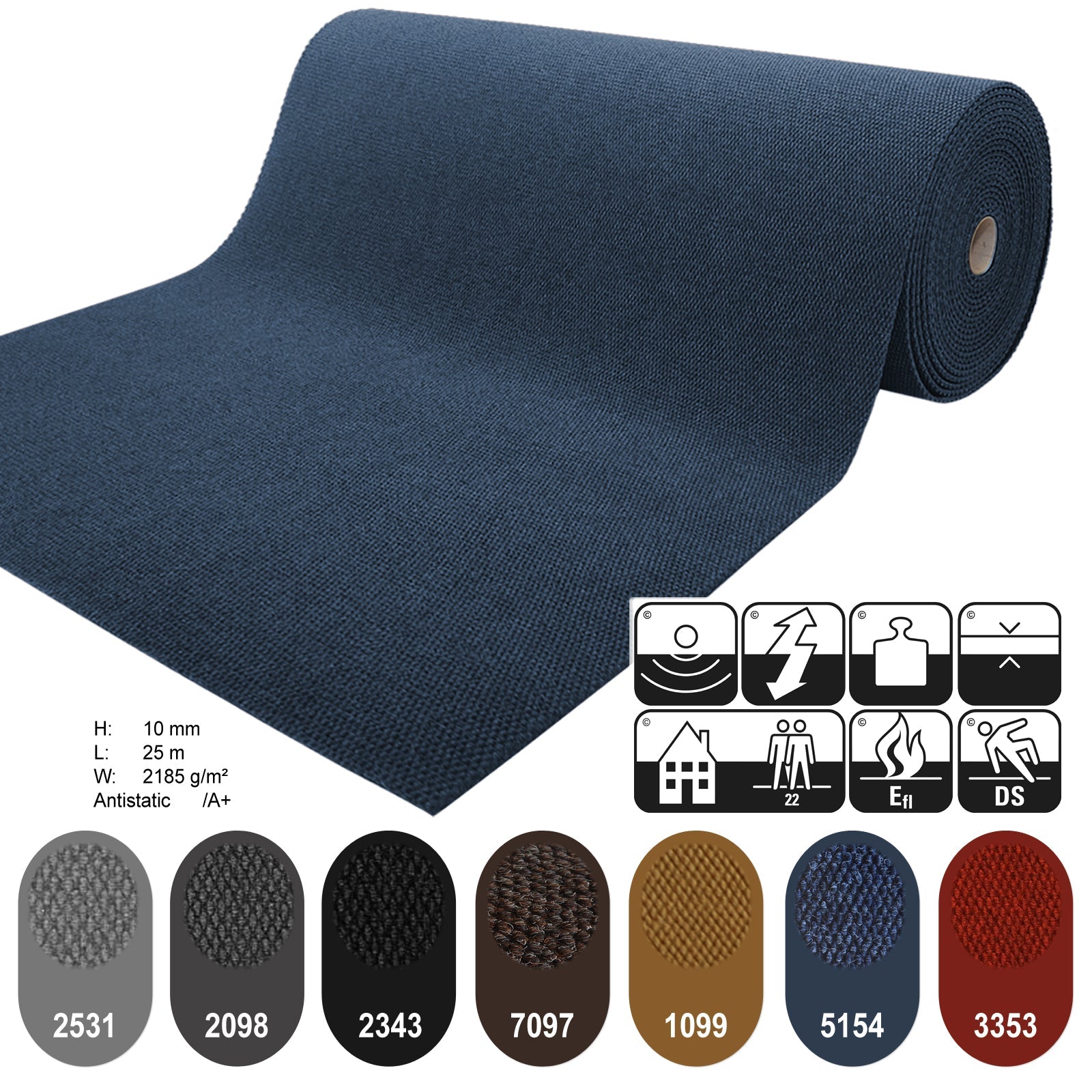 Dirt Trapper Runner Mat | Hong Kong | Non-slip | Various Colours | Cus ...