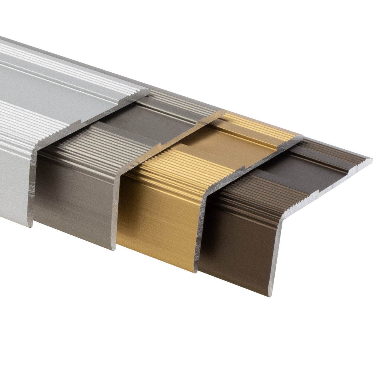 Non slip Stair Profile | Step Edge Cover | Glory | L-Shape | 36 x 17 m
