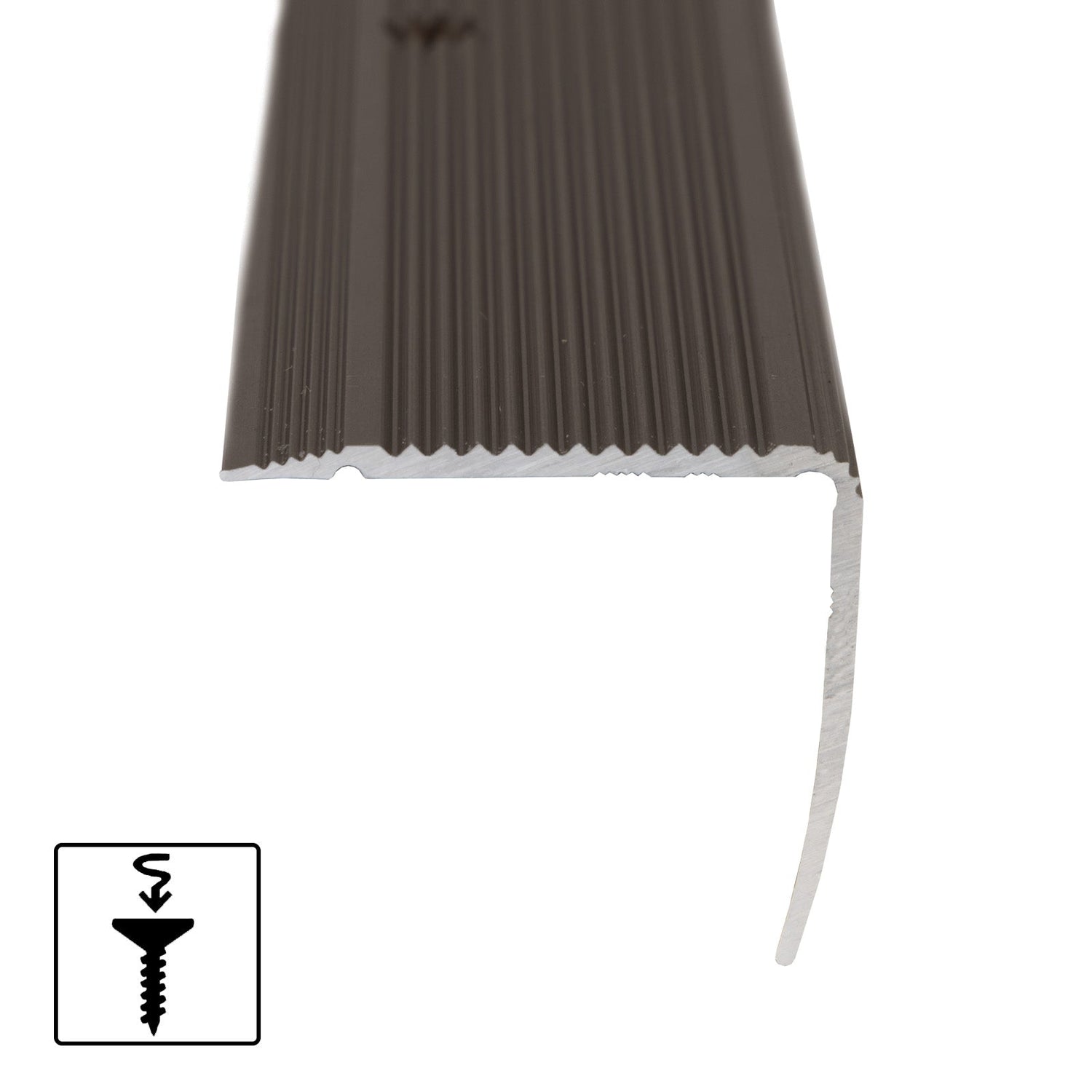 Non slip Stair Profile | Step Edge Cover | Integral | Form: L | Pre-dr