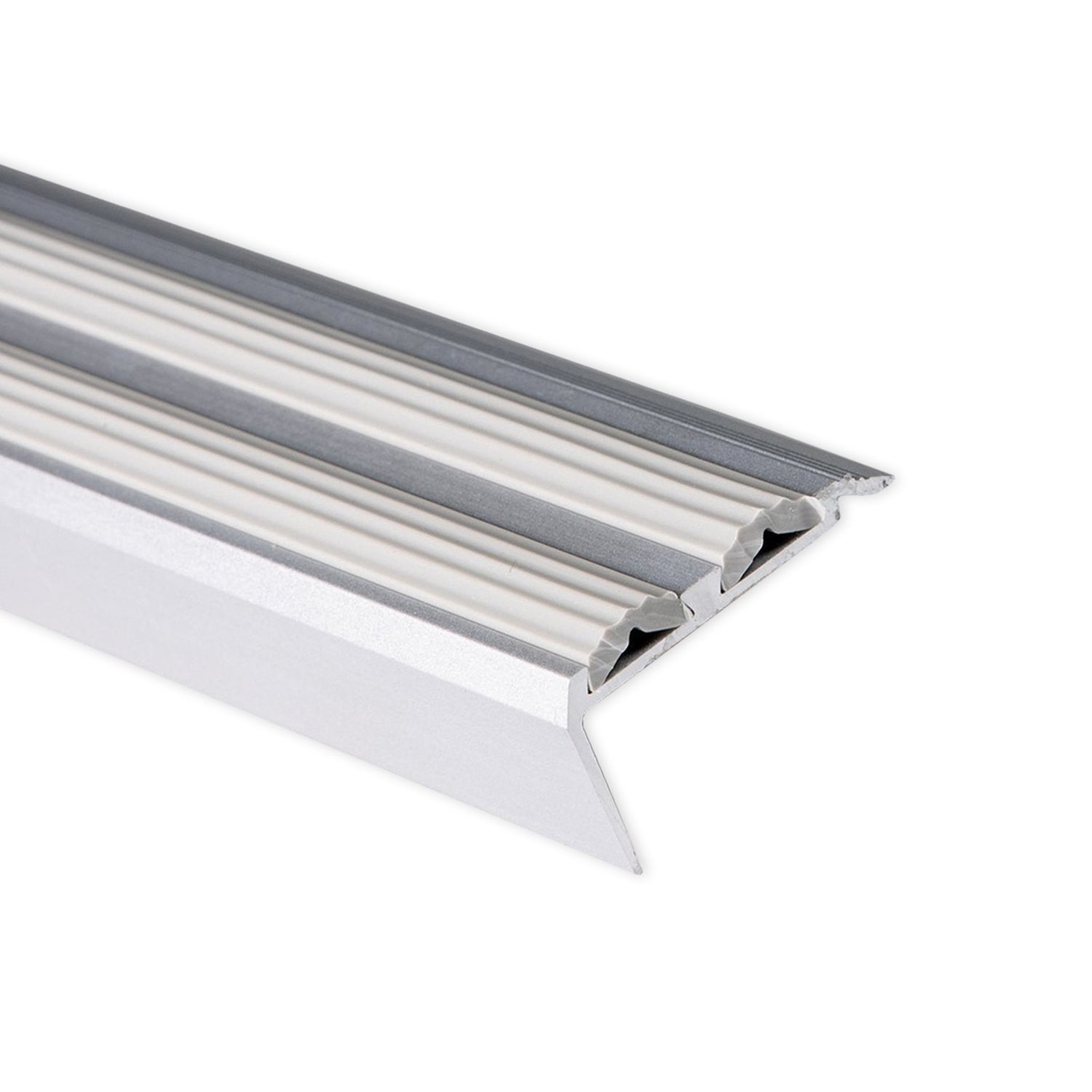 Stair Nosing Profile | Power Grip | Double Rubber Insert