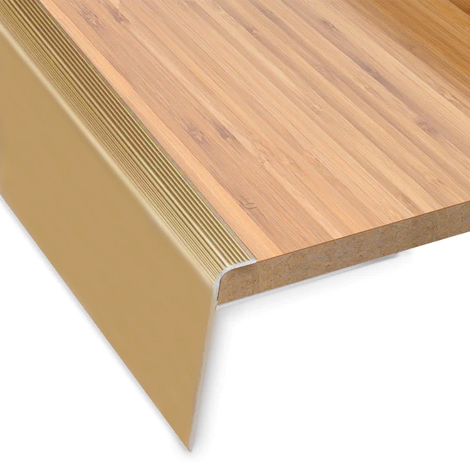 Non slip Stair Profile | Step Edge Cover | Safety | F-Shape | 3 Length ...