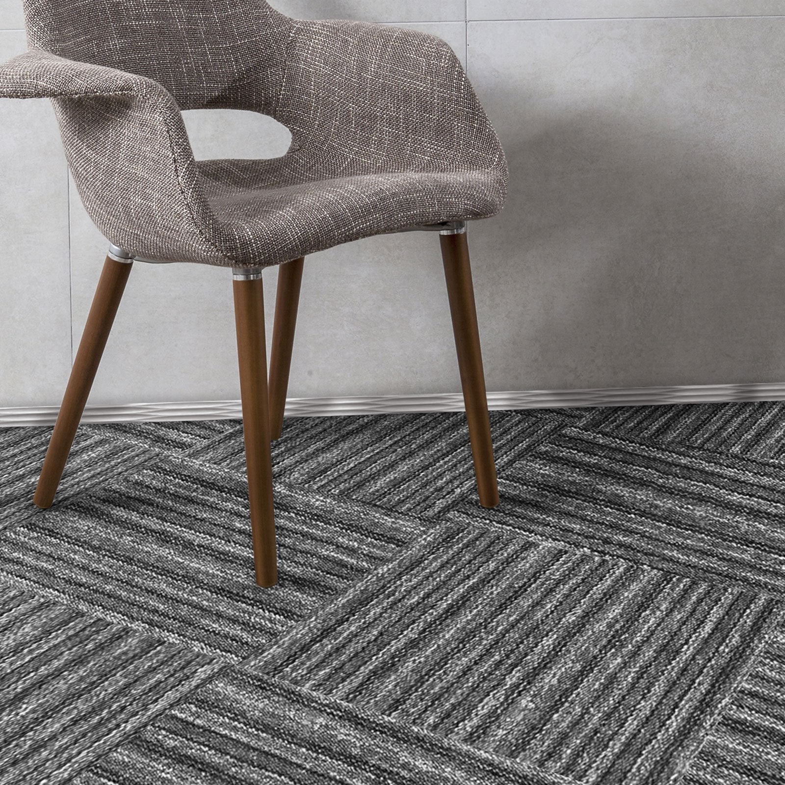 Carpet Tiles Vienna | 50 x 50 cm | Self Laying — Floordirekt UK