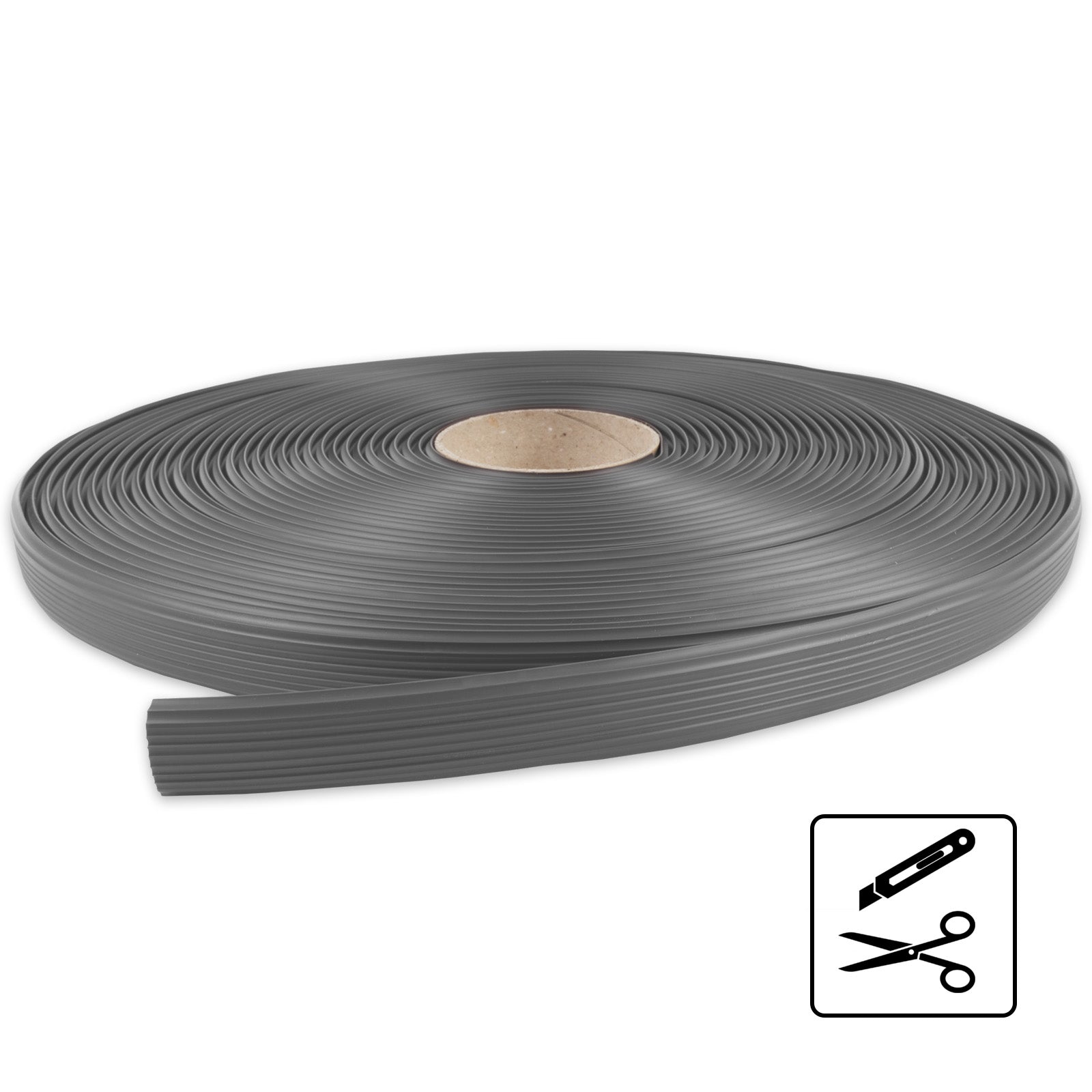 PVC Anti-slip Profile Inserts | Grooved Surface | 25 mm | Length: 25 m ...