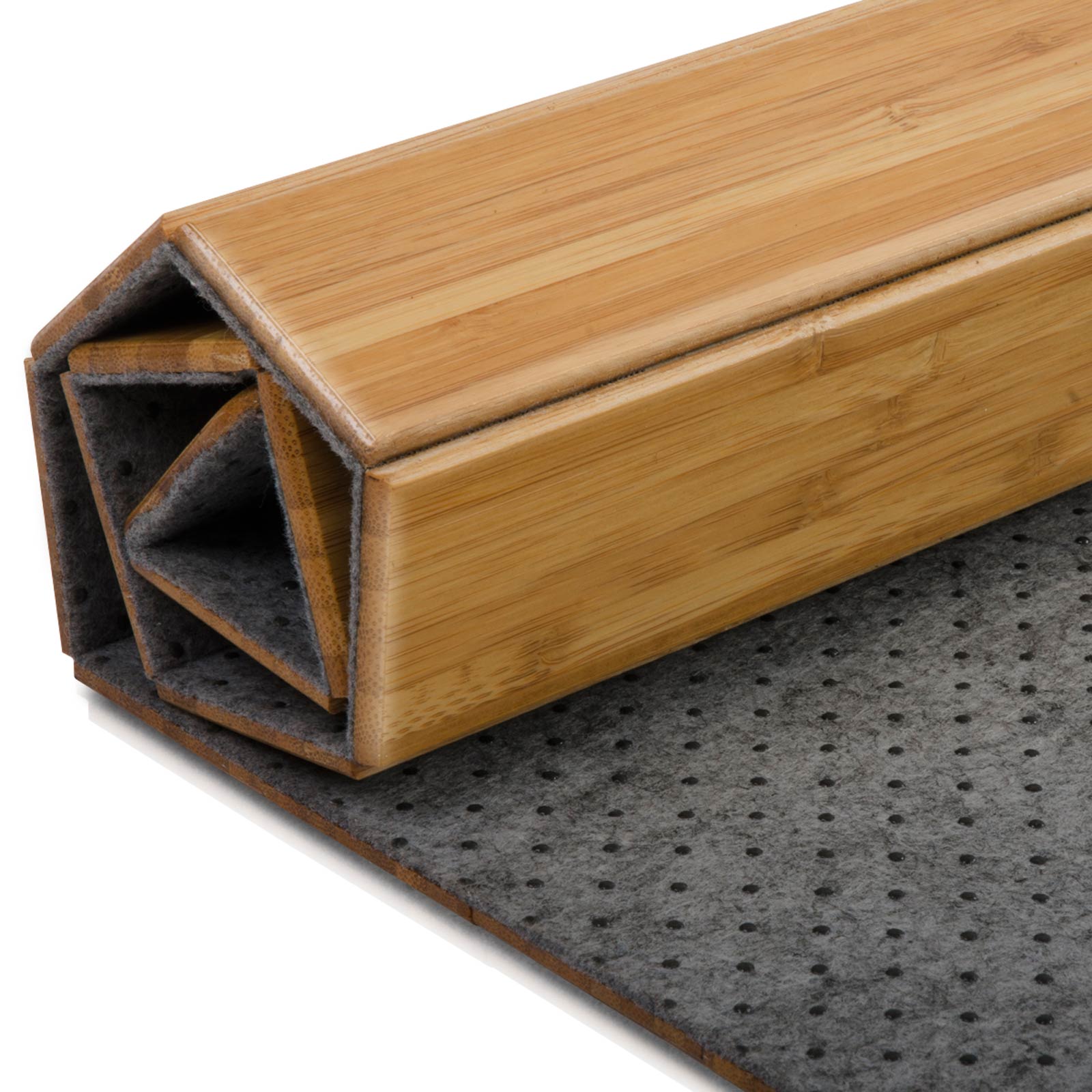 Bamboo Office Chair Mat | for Hard Floors and Carpet — Floordirekt UK