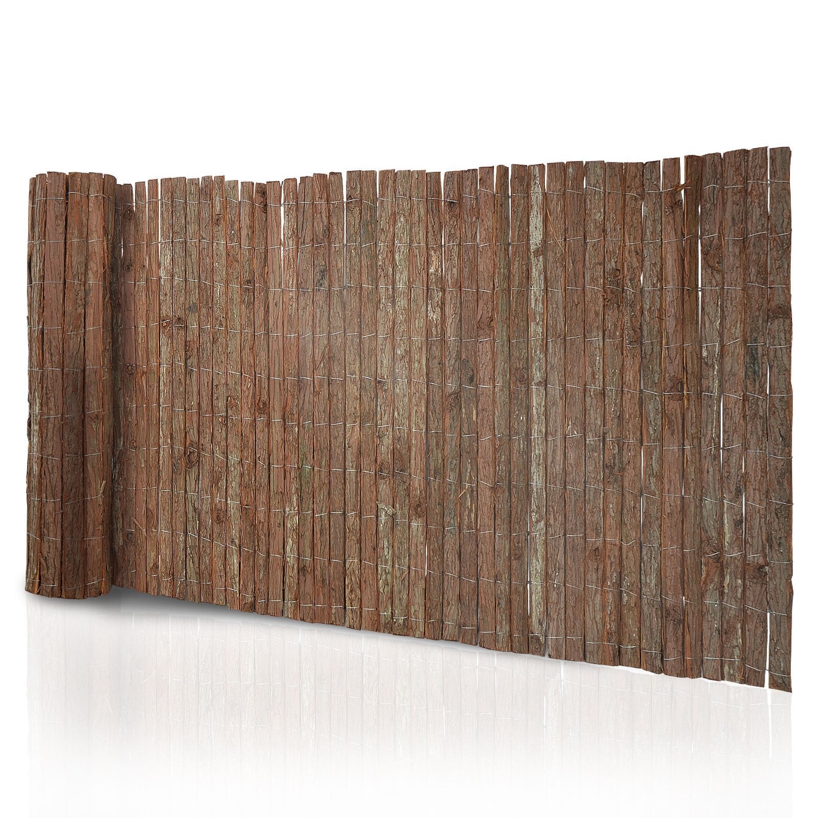 Tree Bark Screening Fence | Privacy Screen for Balcony and Garden | Le ...
