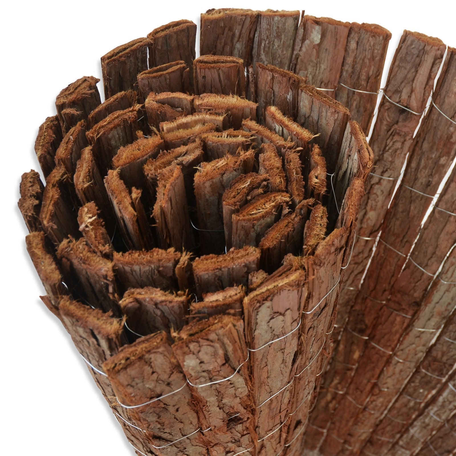 Tree Bark Screening Fence | Privacy Screen for Balcony and Garden | Le ...