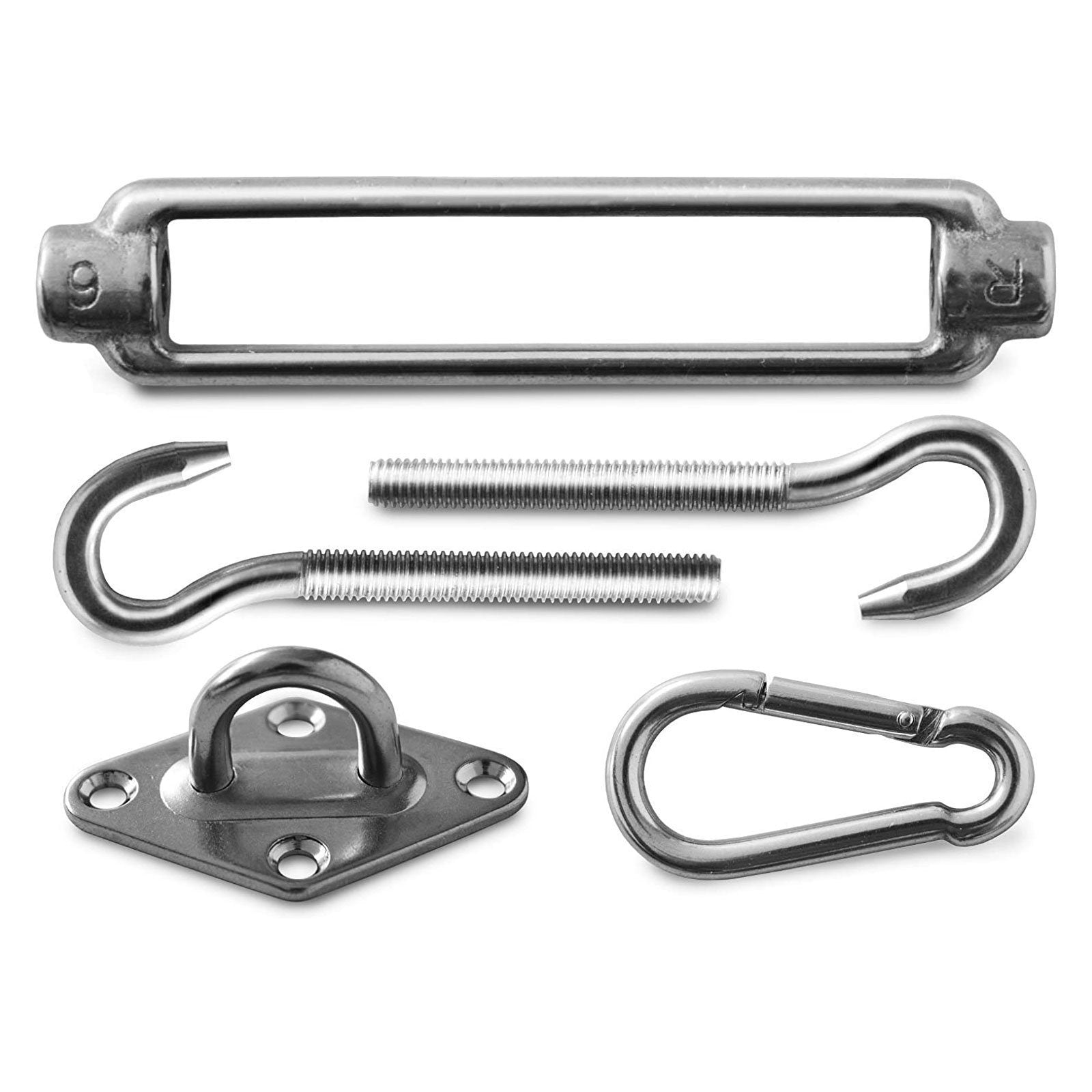 Sun Sail Fixing Sets | for Triangular and Square Sails