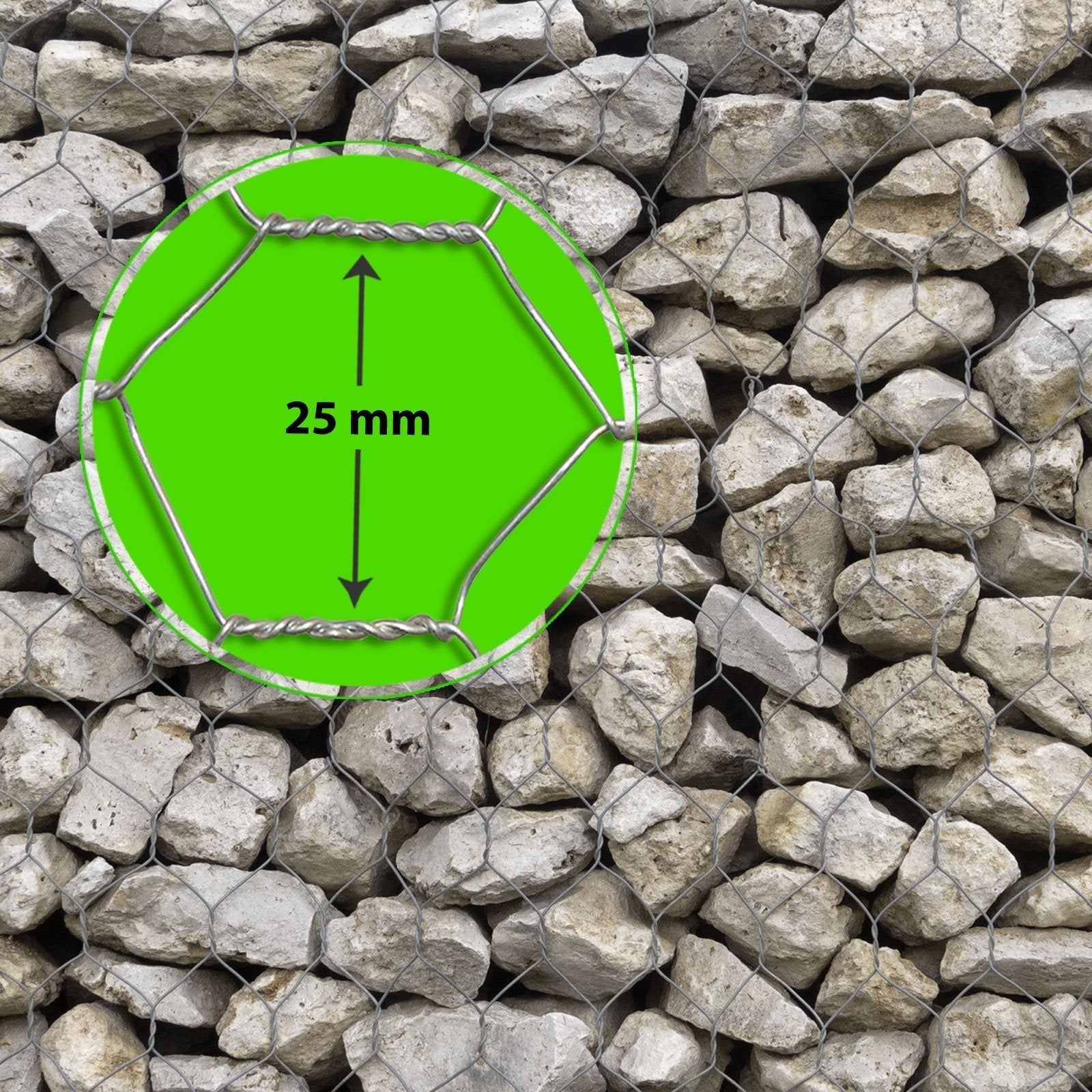 Wire Fence Netting Roll For Garden & Small Animals | Galvanised | Hexa ...
