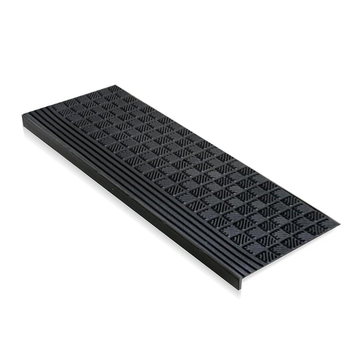 Outdoor Stair Tread Mats | Anti-slip Rubber Step Mat | Diamond | 25 x