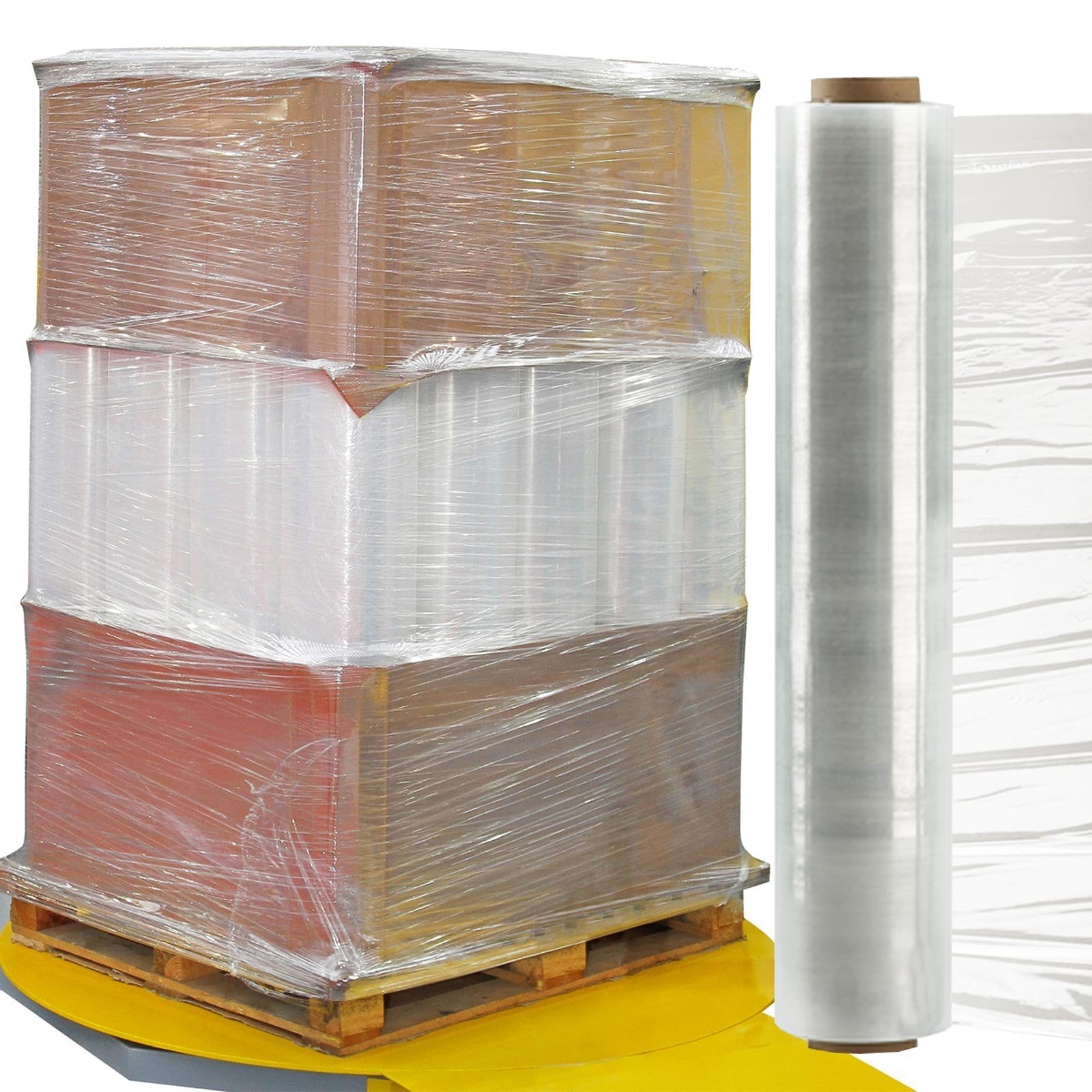 Pallet Stretch Wrapping Film | Packing Shrink Wrap | Transparent | Rol ...