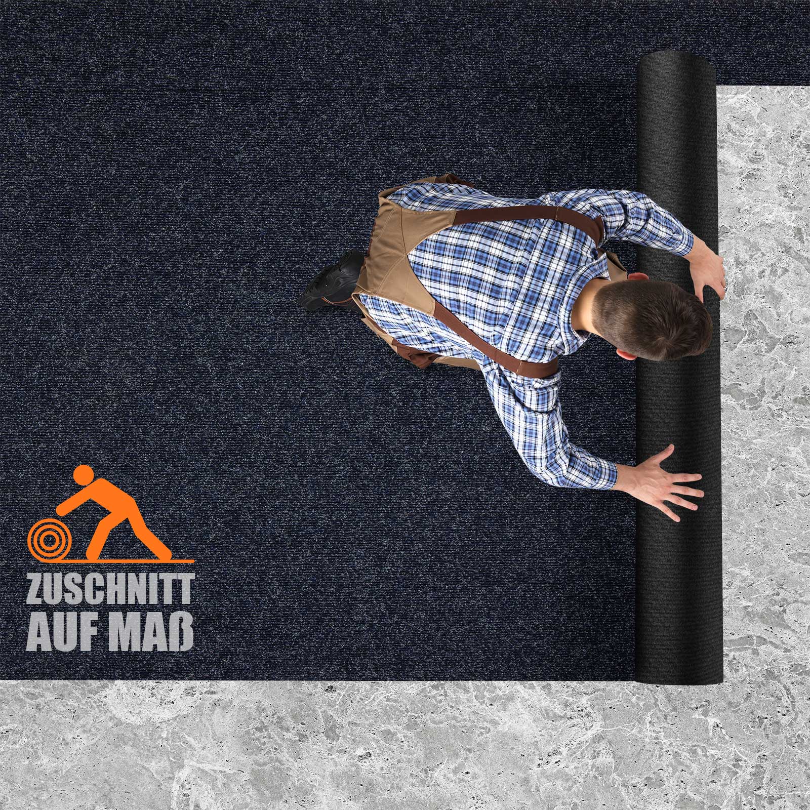 Heavy Duty Floor Runner Mat | High Traffic Runner | 100% Polypropylene ...