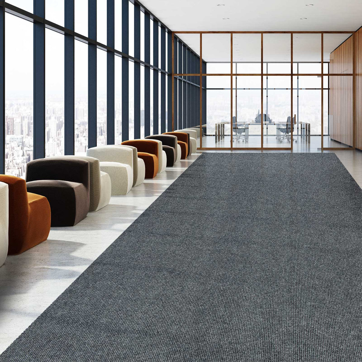 Heavy Duty Floor Runner Mat | High Traffic Runner | 100% Polypropylene