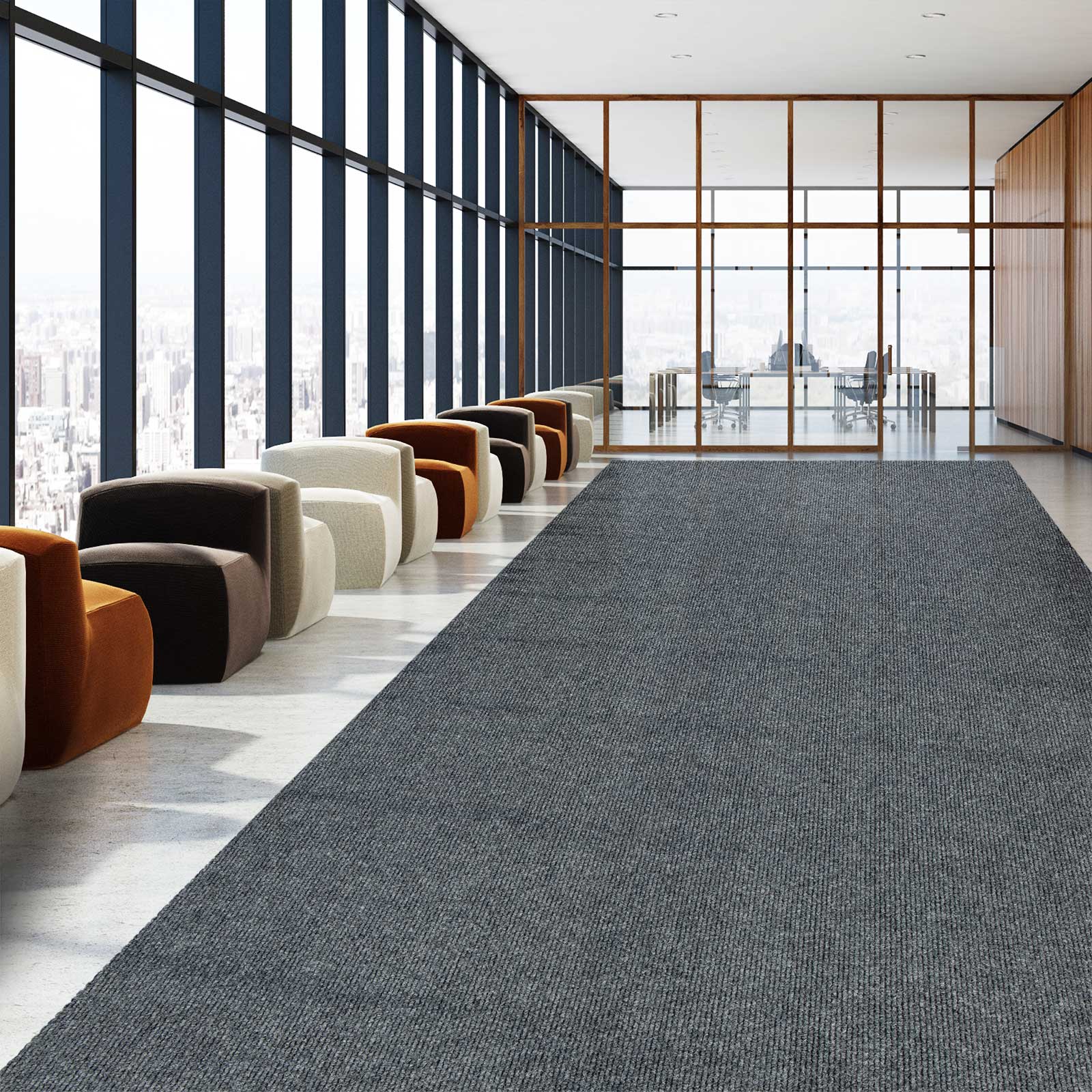 Heavy Duty Floor Runner Mat | High Traffic Runner | 100% Polypropylene ...