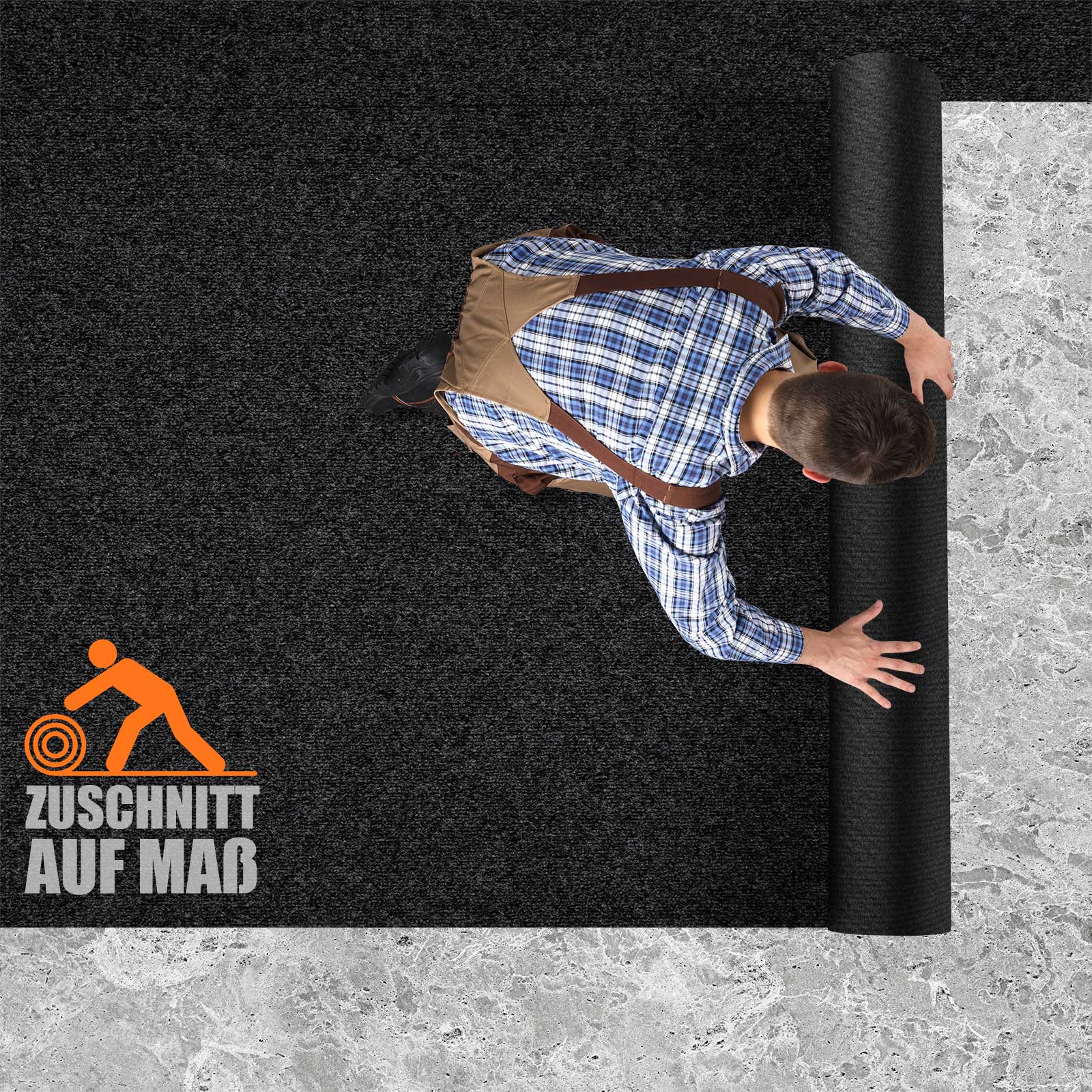 Heavy Duty Floor Runner Mat | High Traffic Runner | 100% Polypropylene ...