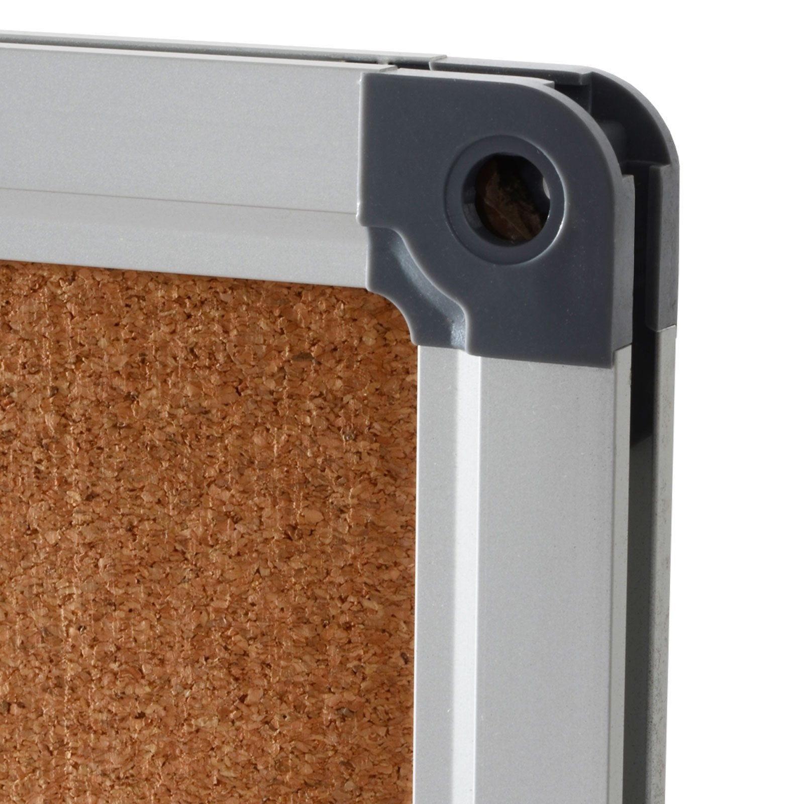 Cork Pin Board With Aluminium Frame | Metal Back — Floordirekt UK
