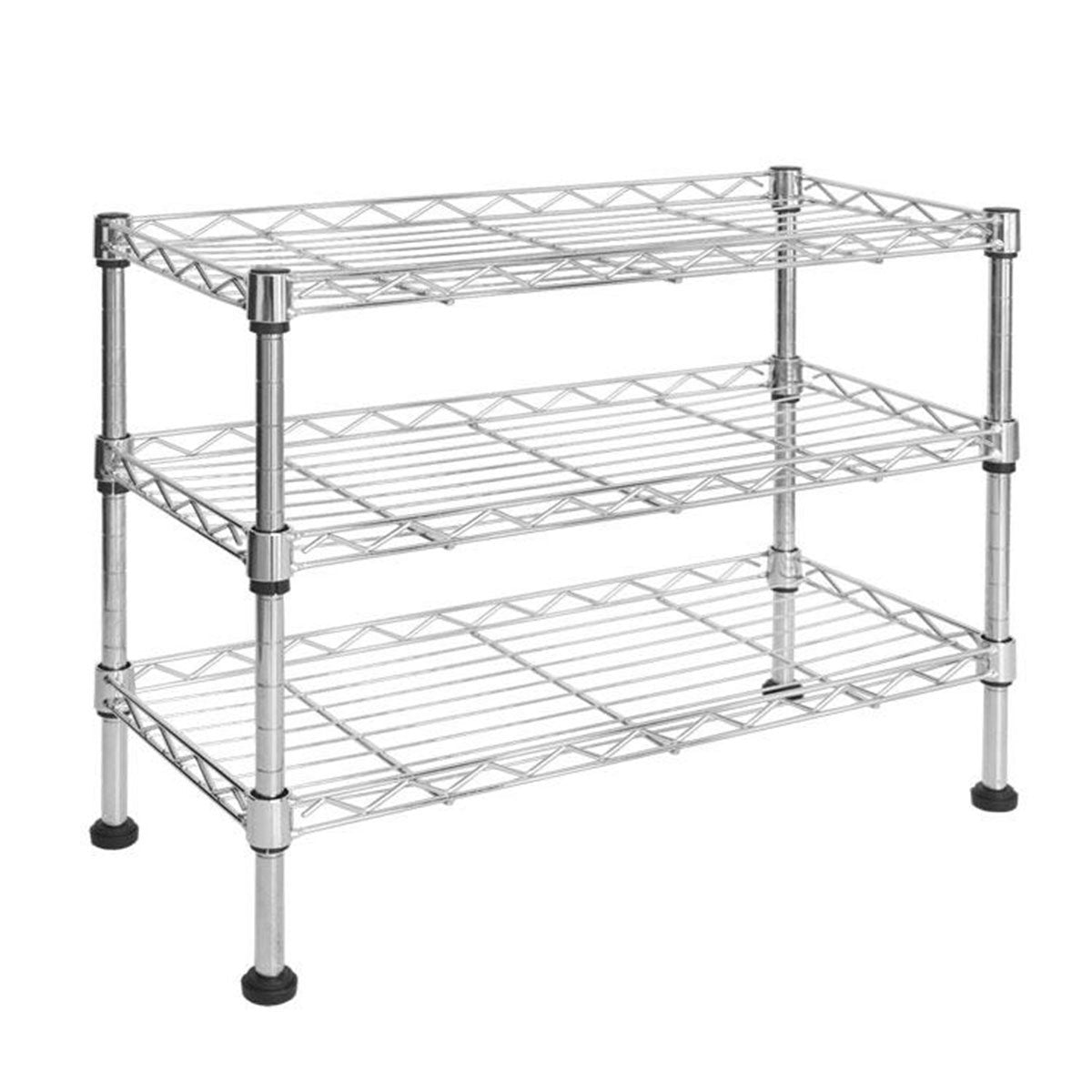 Kitchen Shelf Leon | Table Shelf | Chrome Plated | 3 Shelves
