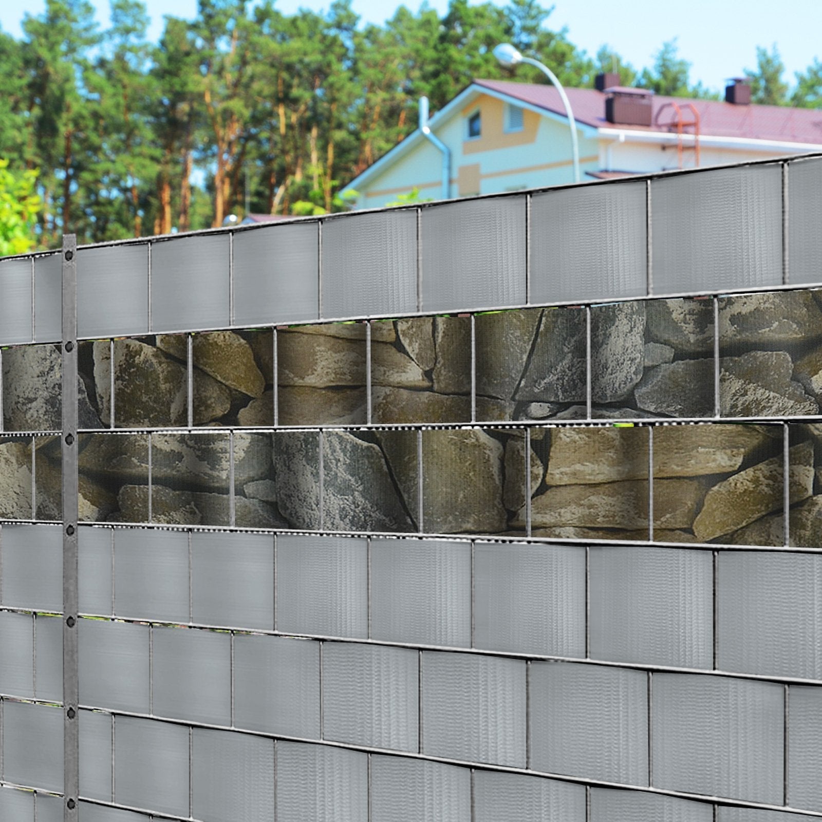 PVC Privacy Strips | For Mesh Fences | Privacy Screen Rolls in Various ...