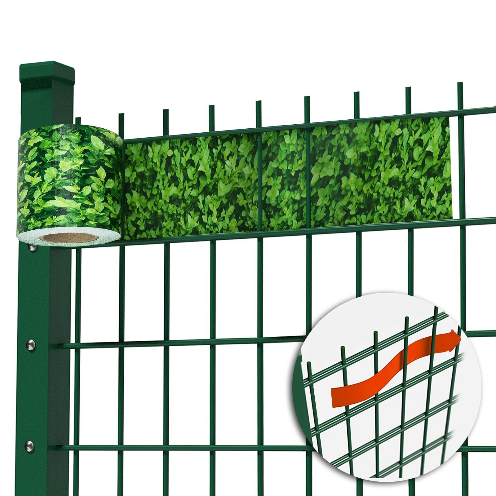 PVC Privacy Strips | For Mesh Fences | Privacy Screen Rolls in Various ...