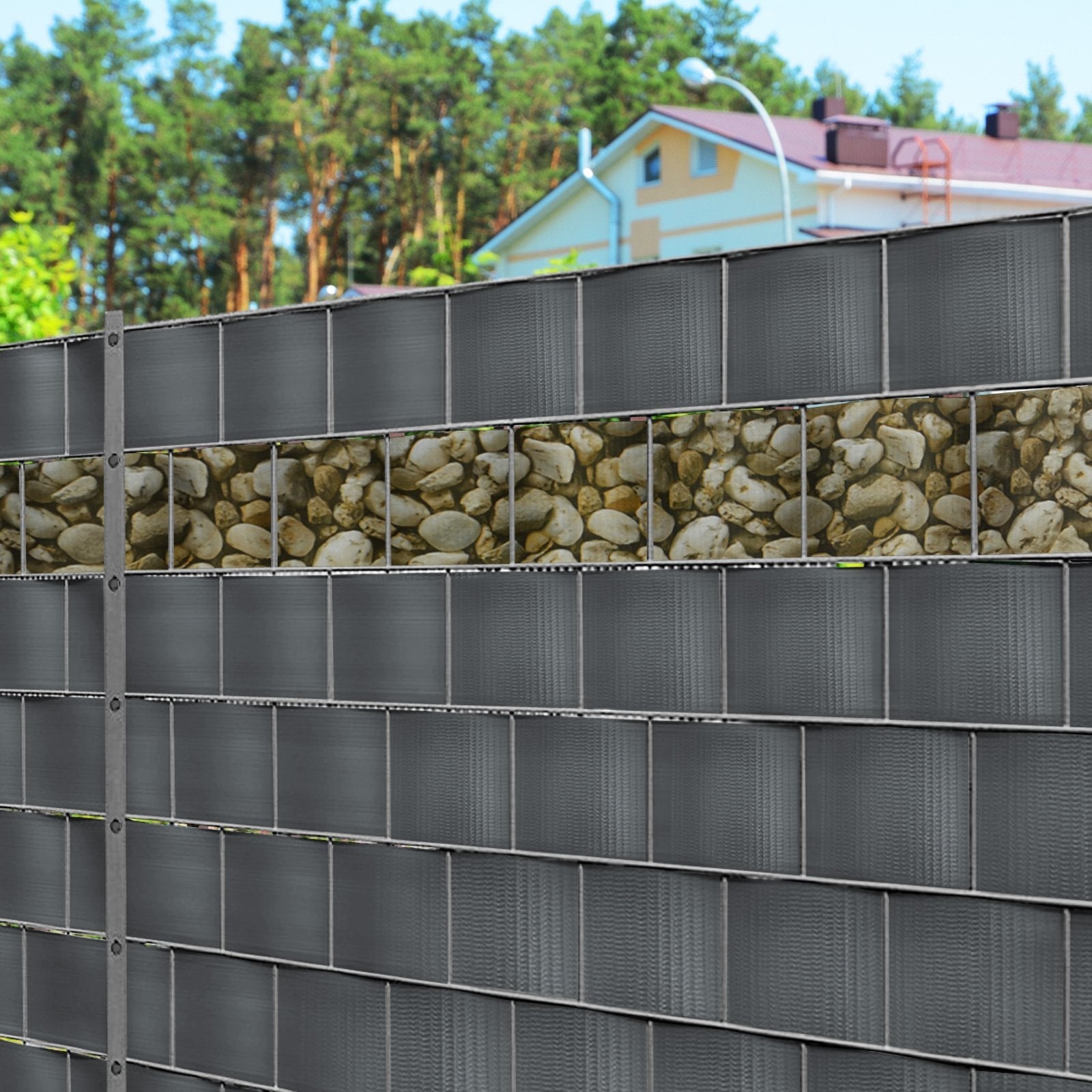 PVC Privacy Strips | For Mesh Fences | Privacy Screen Rolls in Various ...