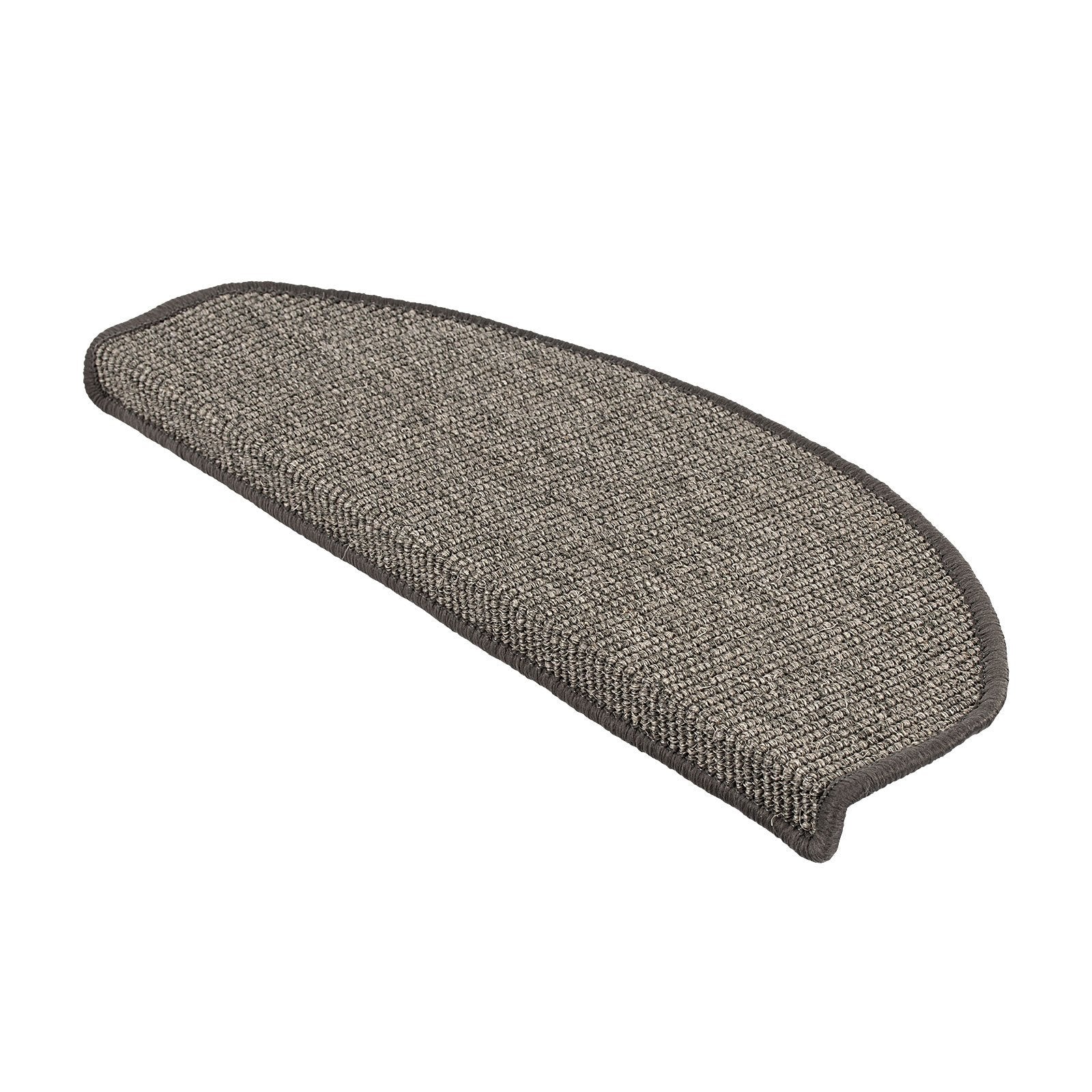 Sisal Stair Tread Mat | Pure Nature | Linked | Semi-circular | Self-Ad ...